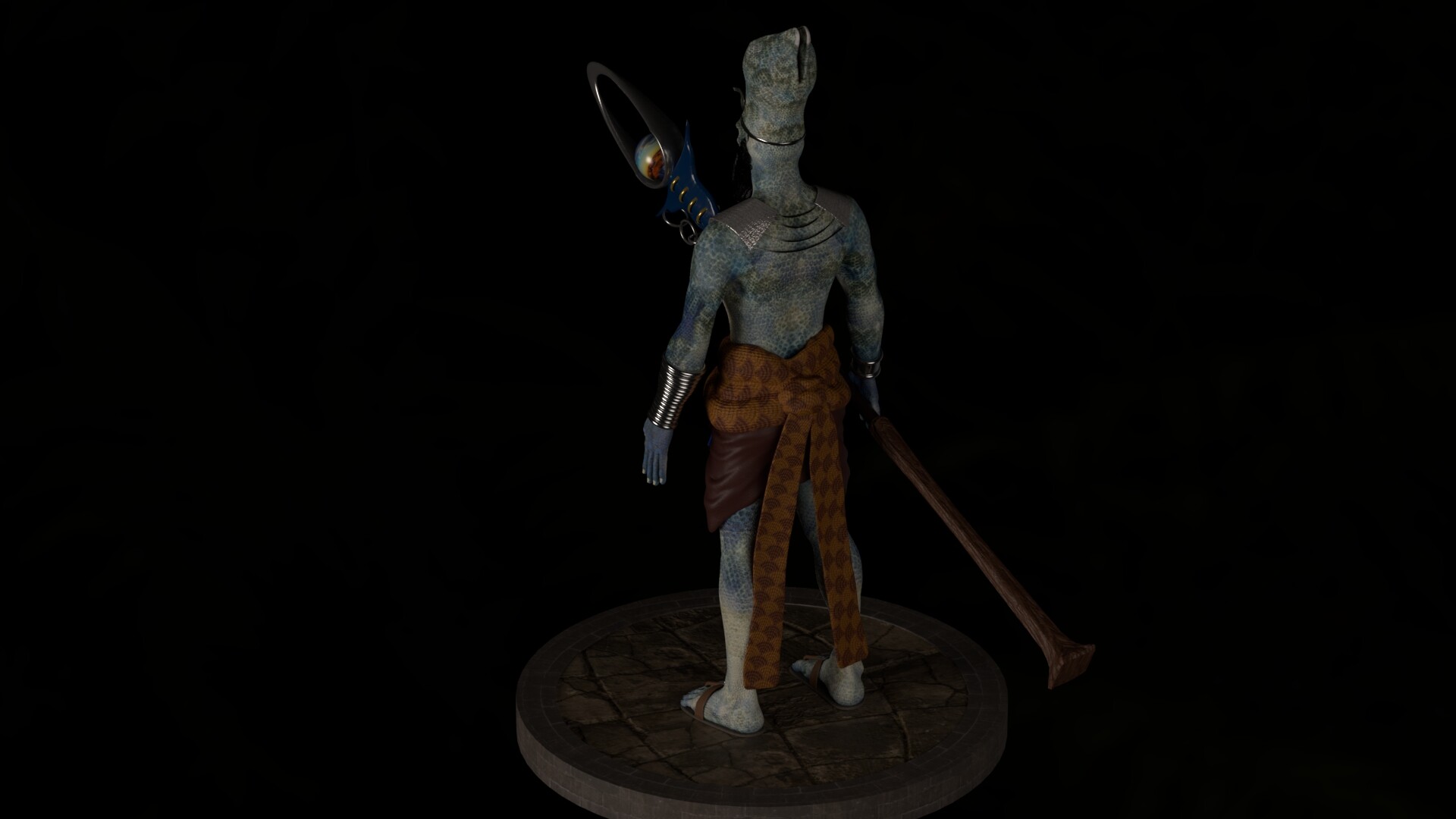 Sam Wall - A Sumerian/Dogon Deity - By Sam Wall