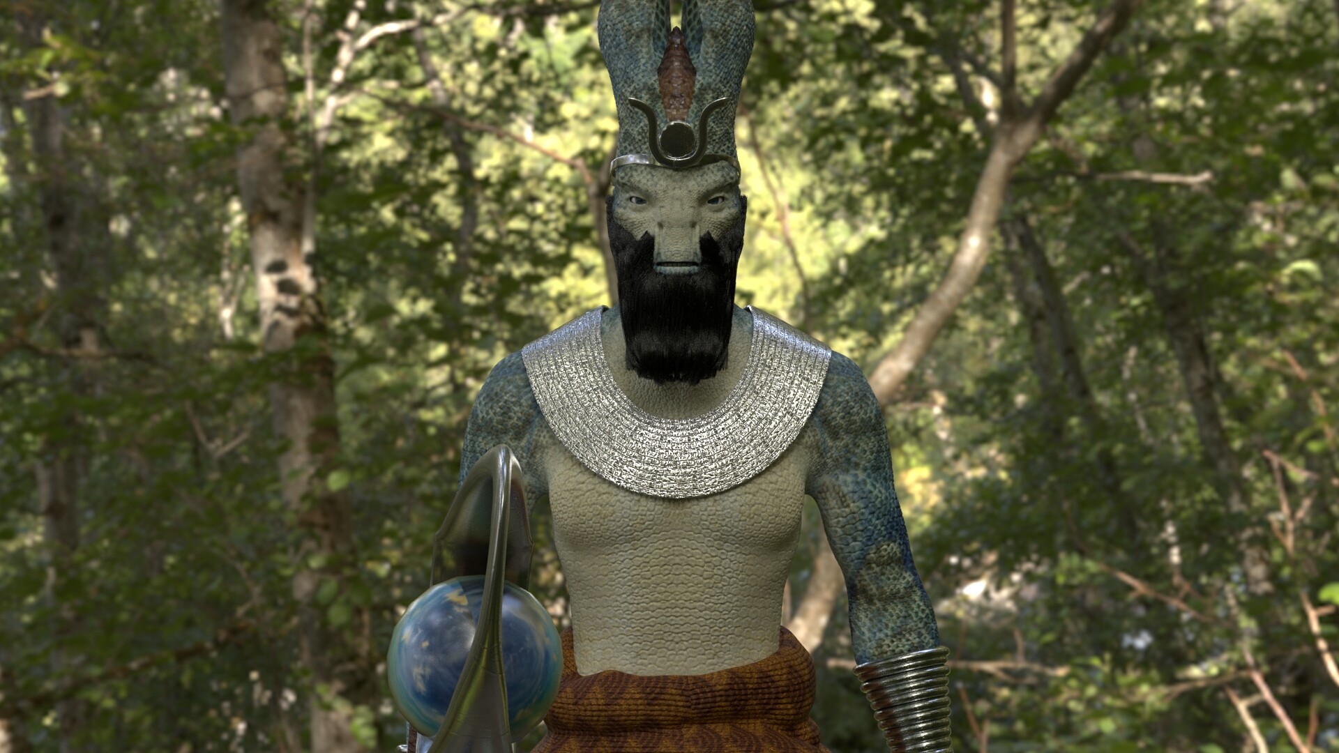 Sam Wall - A Sumerian/Dogon Deity - By Sam Wall