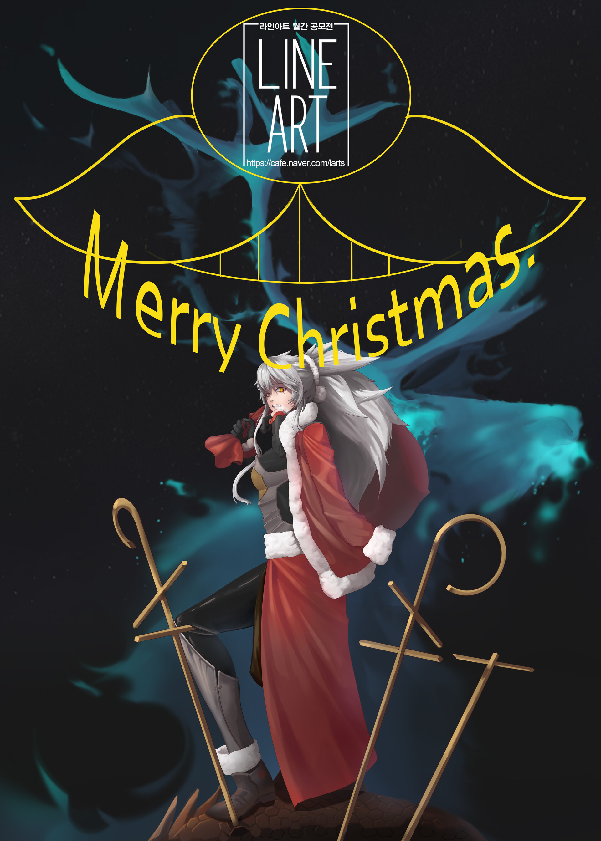 ArtStation - Battle santa