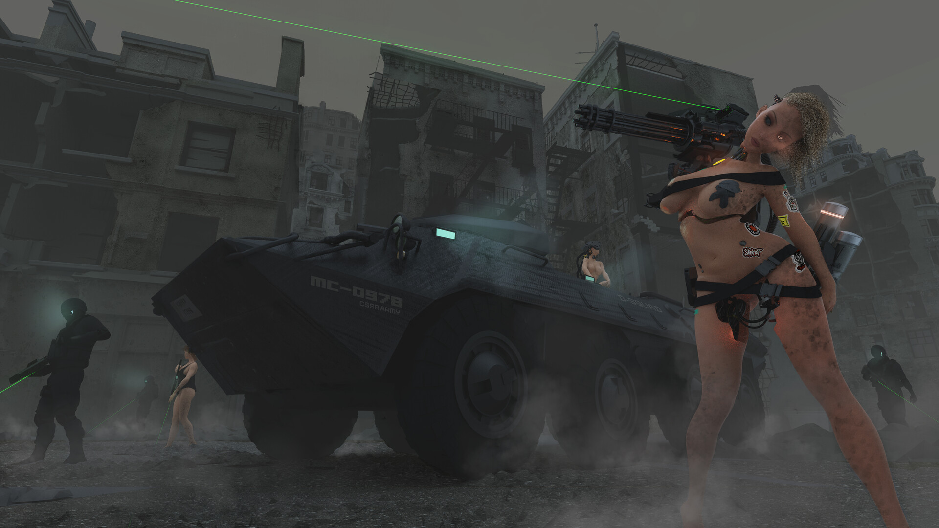 ArtStation - Squad Marching On