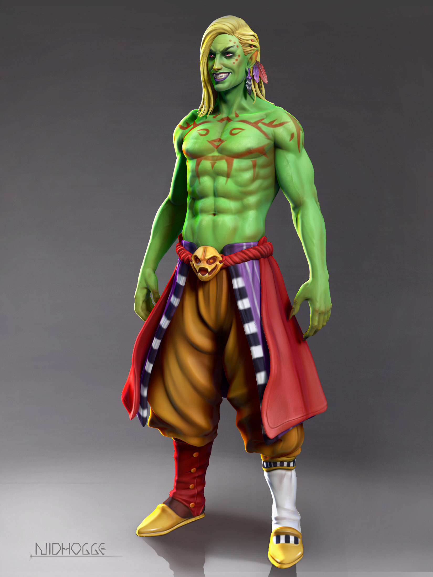 ArtStation - Hammer- Character Artwork