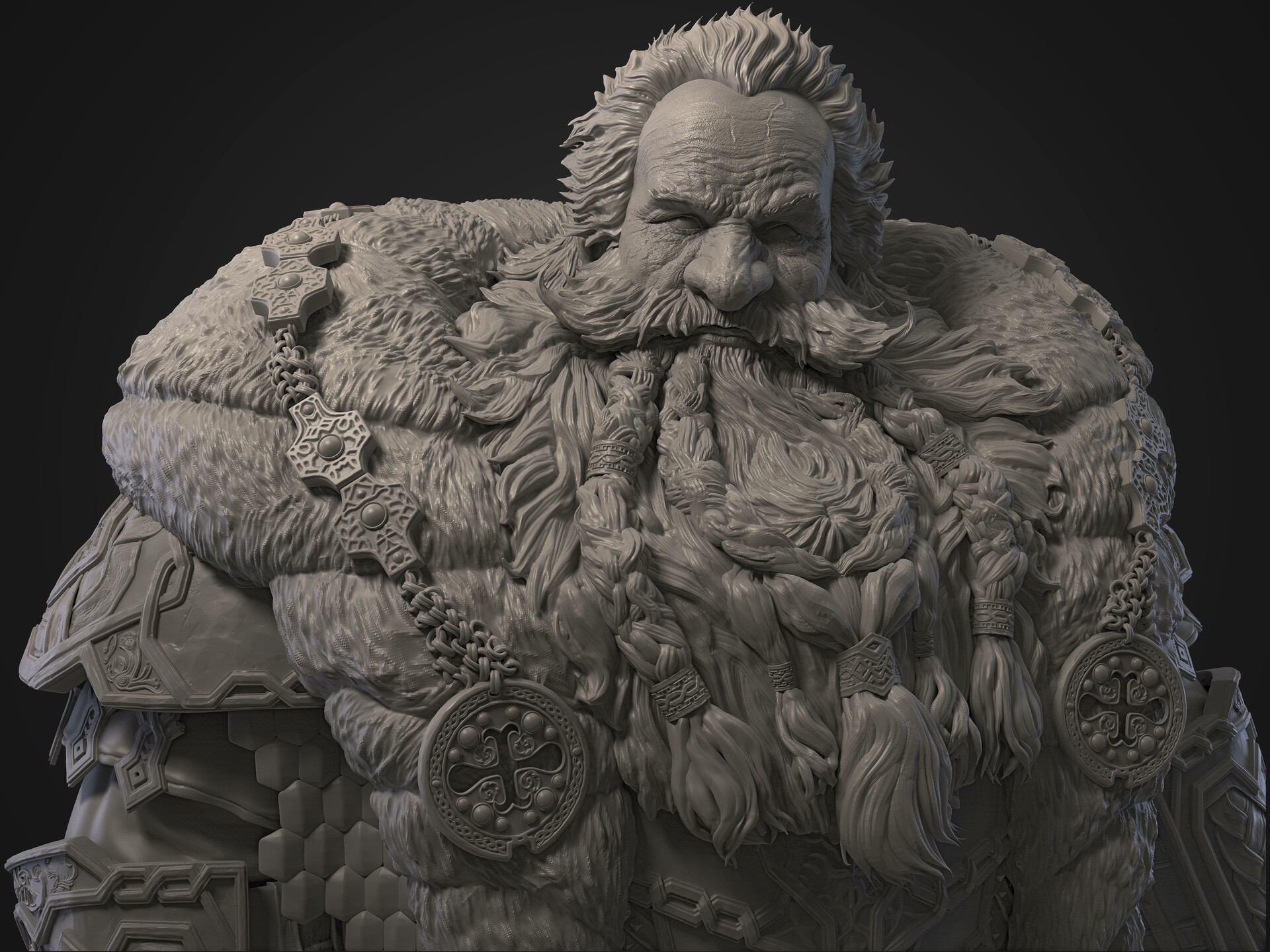 ArtStation - 2019/12/26/ Dwarf Lord
