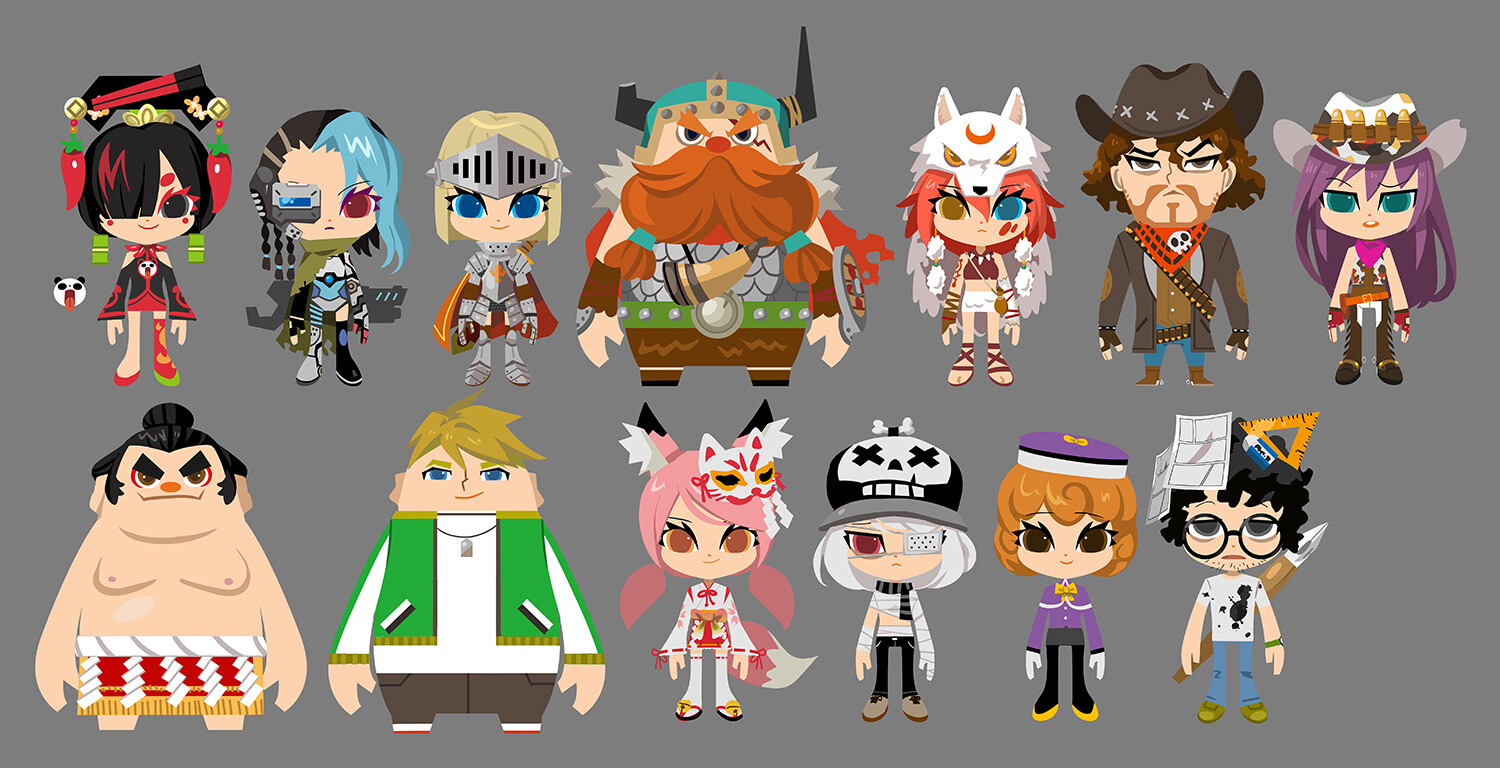 ArtStation - Q character