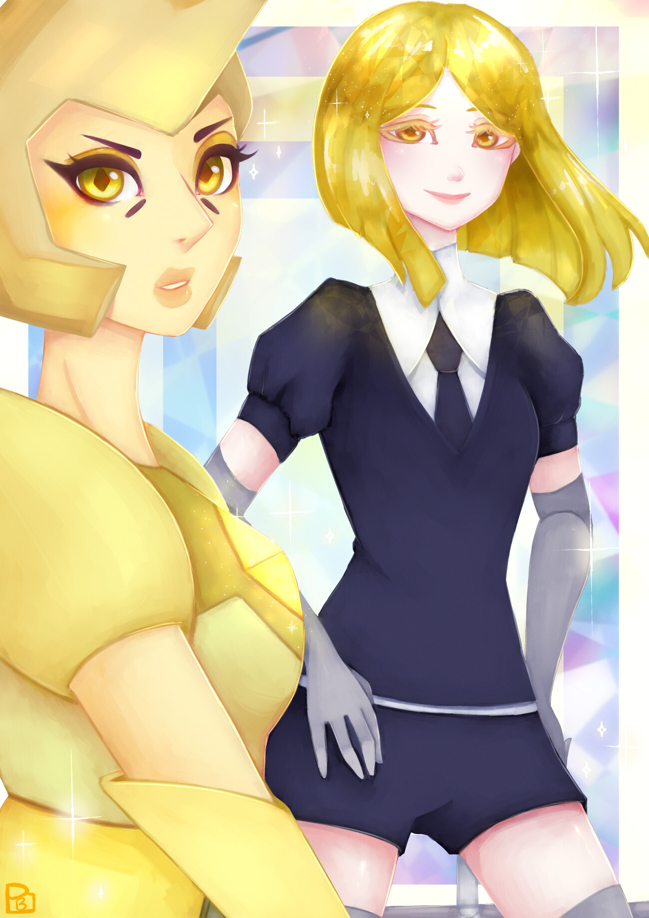 ArtStation - Yellow Diamonds