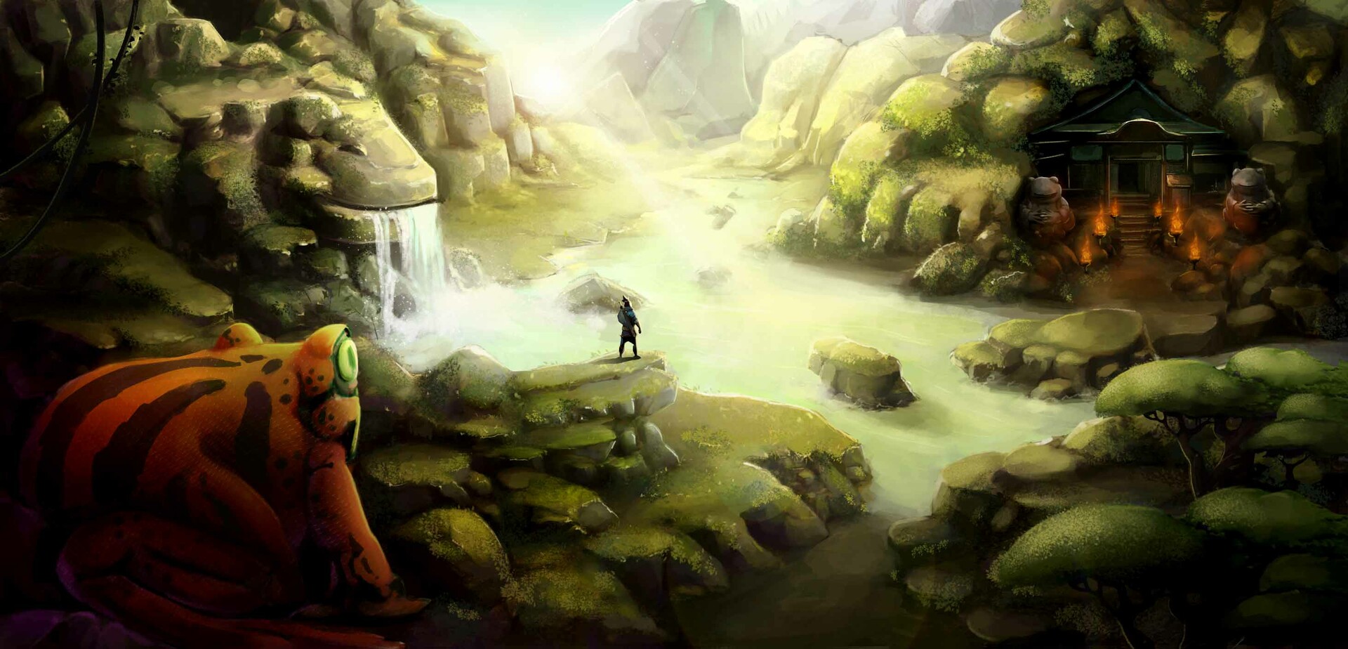 ArtStation - Temple of the Frogs