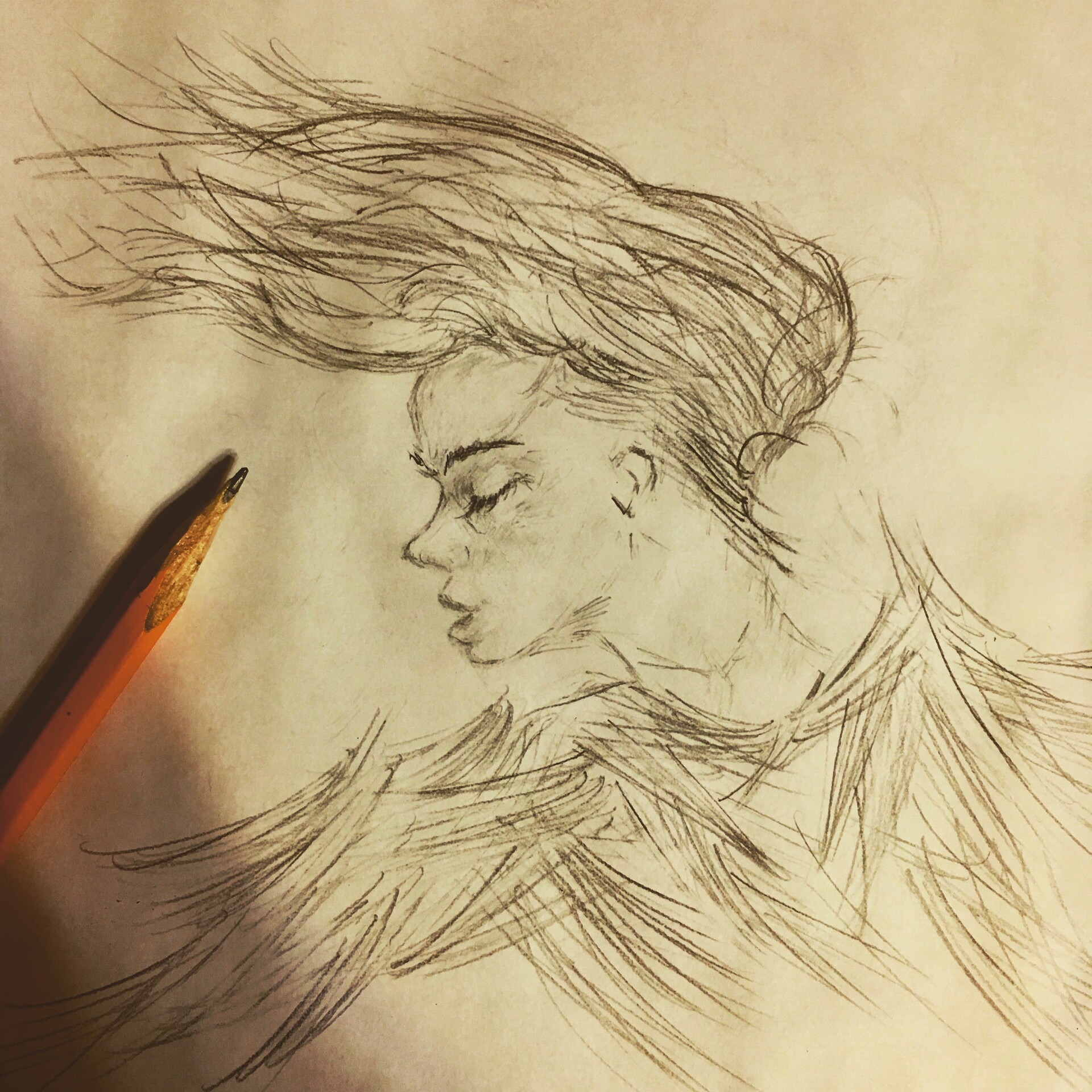 ArtStation - Windrunner - Pencil Draw