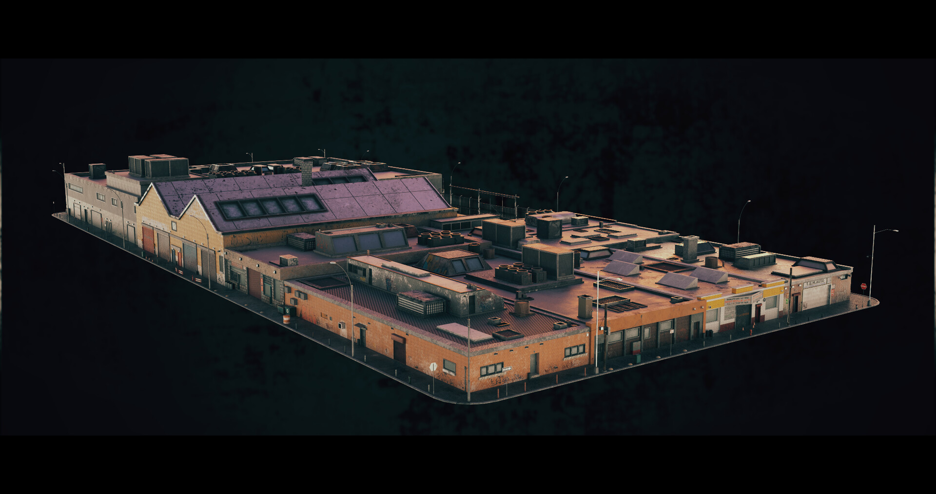 ArtStation - City Block Model