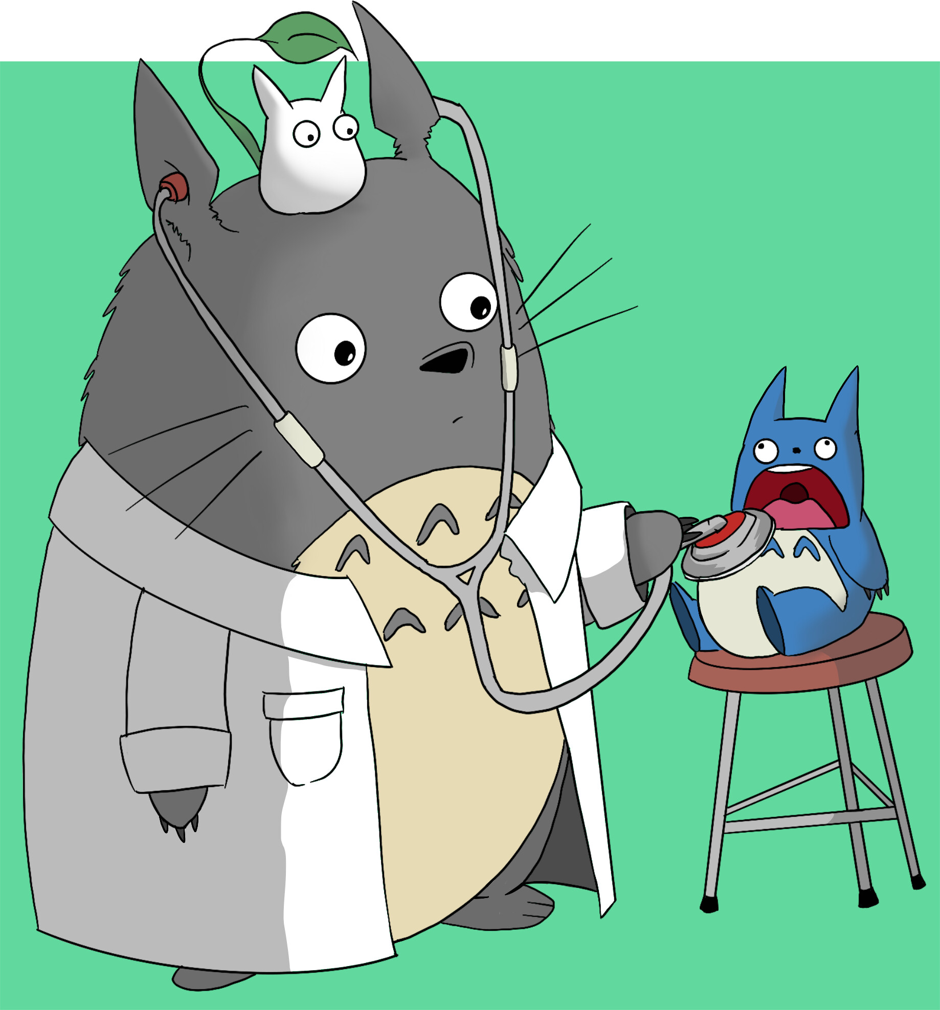 ArtStation - Doctor Totoro