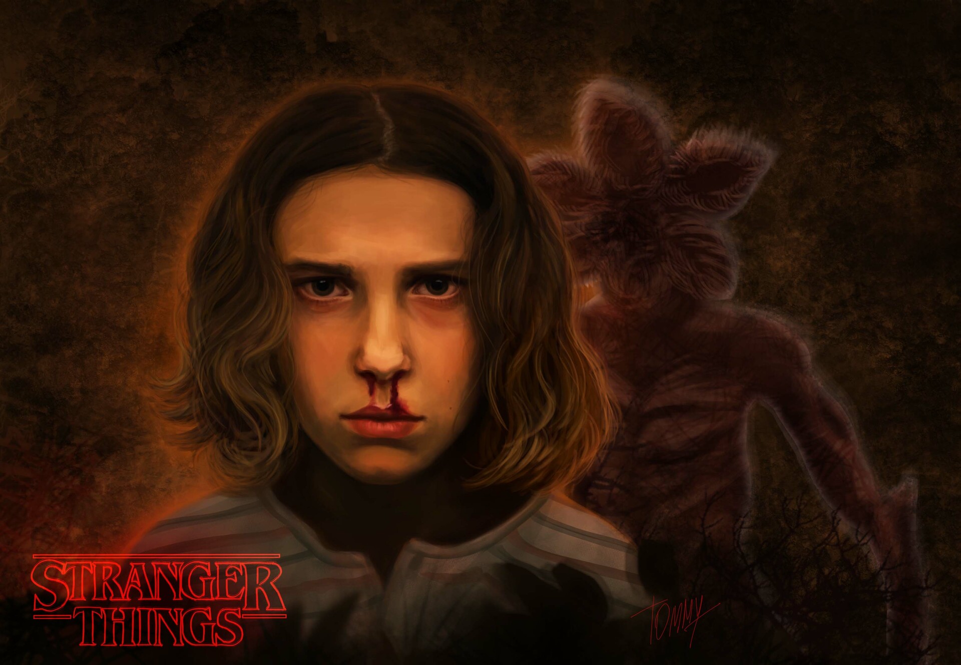ArtStation - Stranger Things - fan art