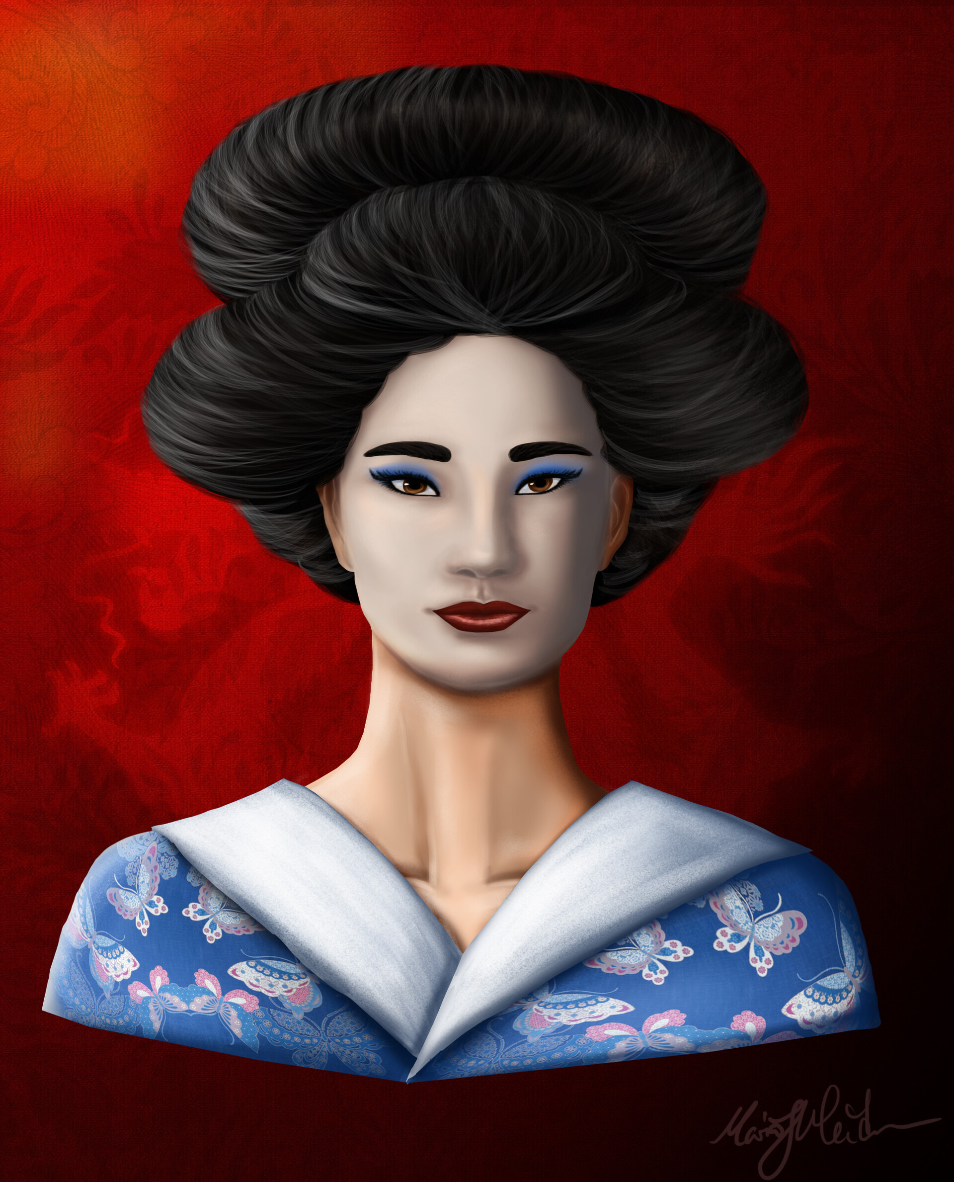 ArtStation - The Geisha