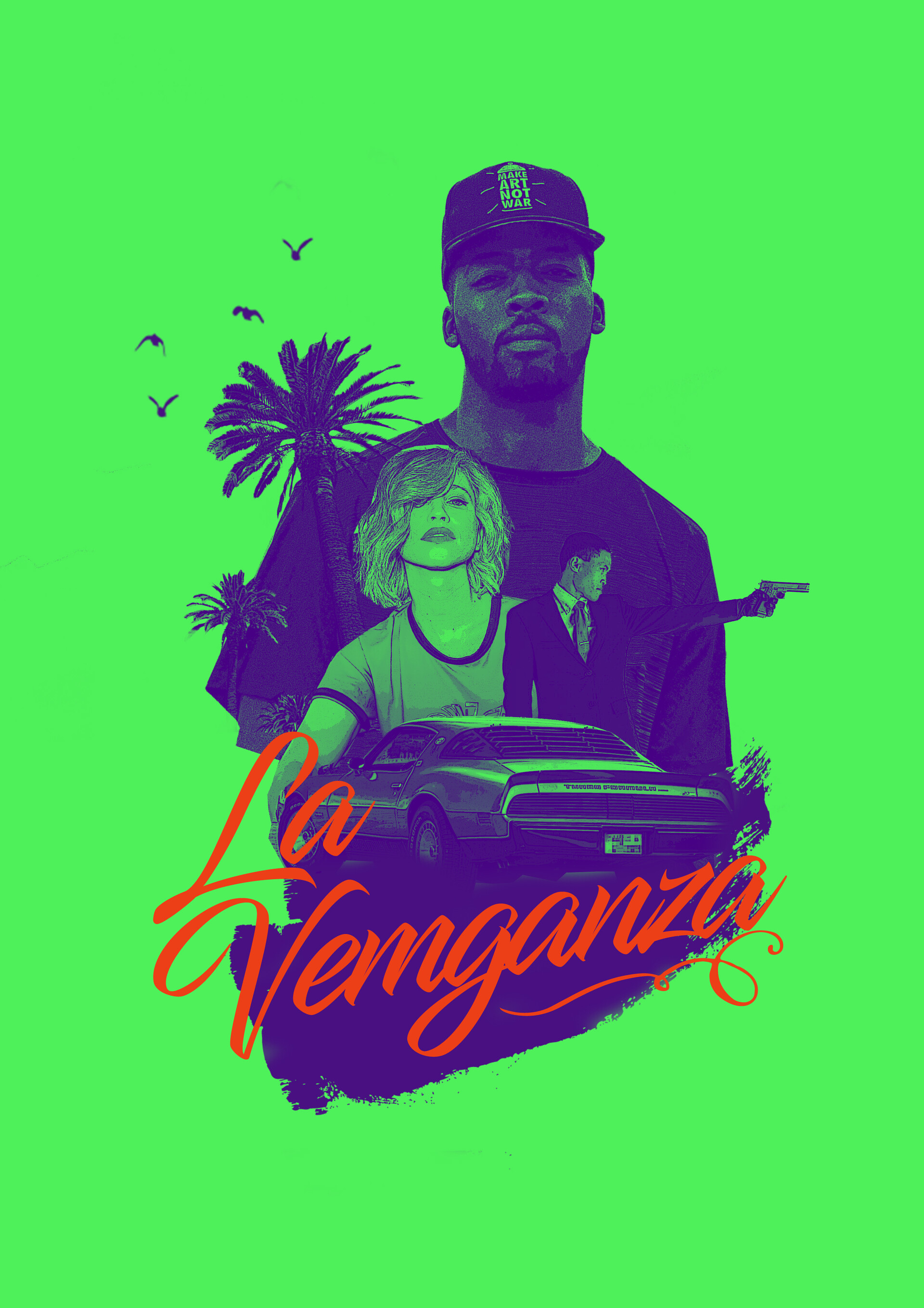 ArtStation - La venganza Poster Art by DavidH