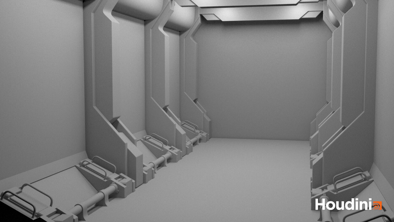 ArtStation - Corridor SF