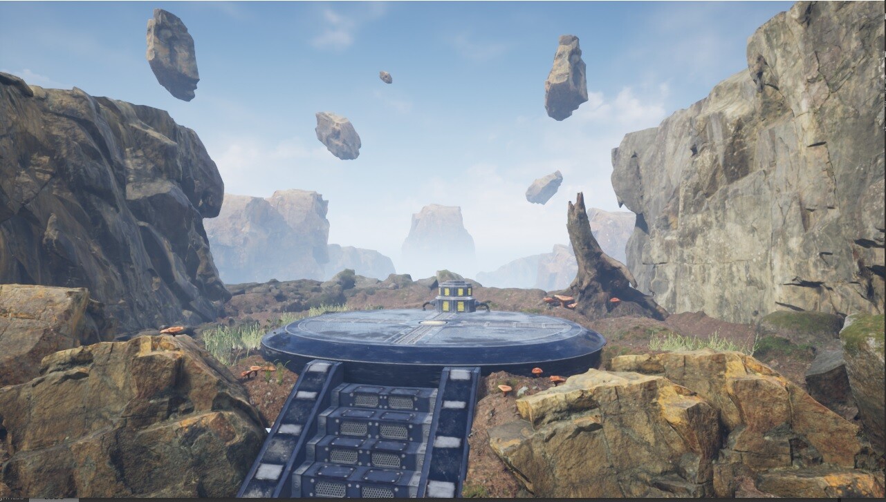 ArtStation - Unreal Engine 4 Environment Scene