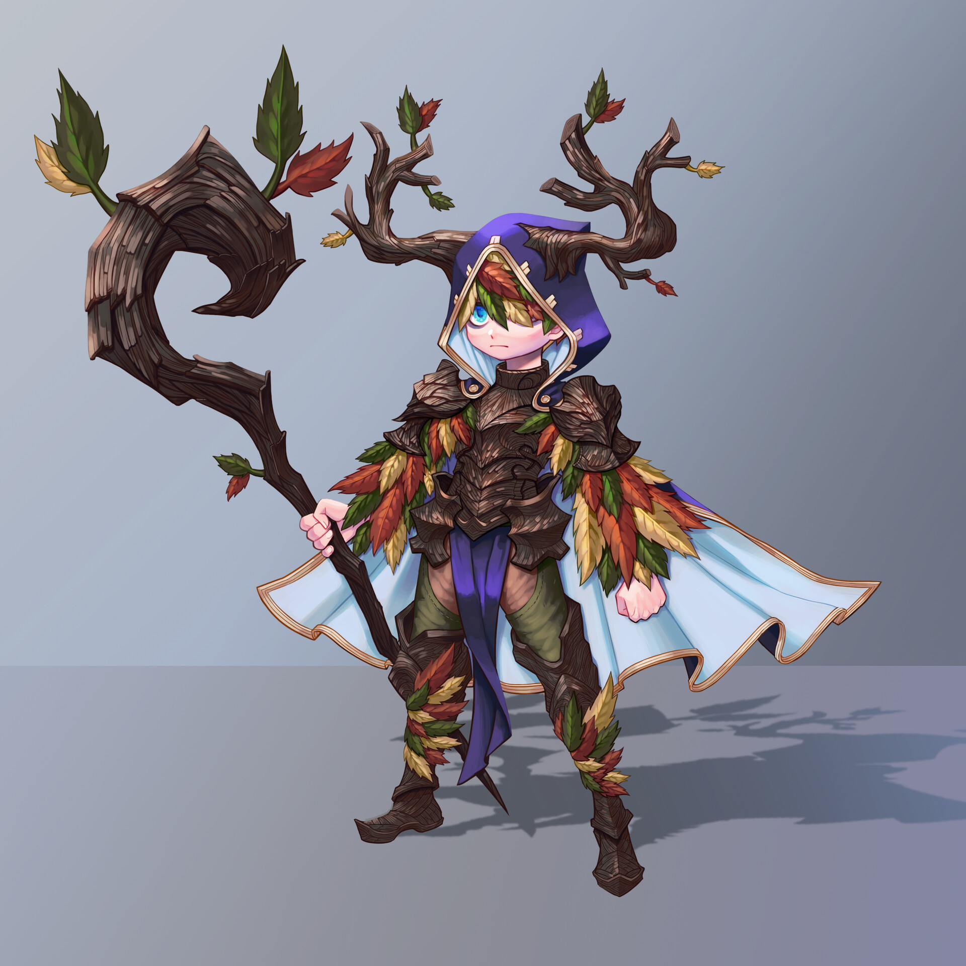 ArtStation - Wood elementalist