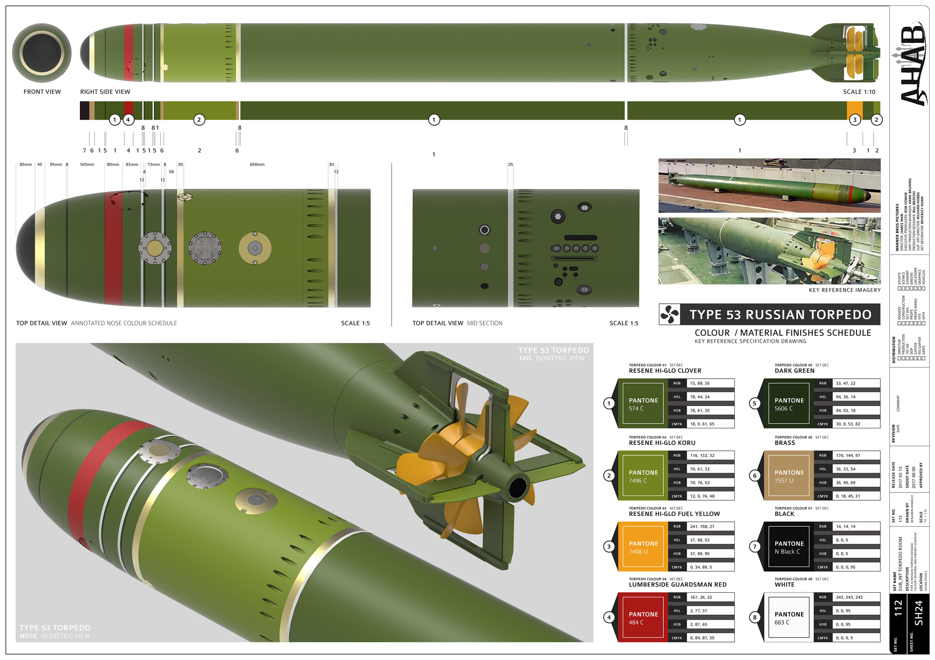 Benjamin Donnelly - AQUAMAN Type 53 Torpedo Exposed Engine