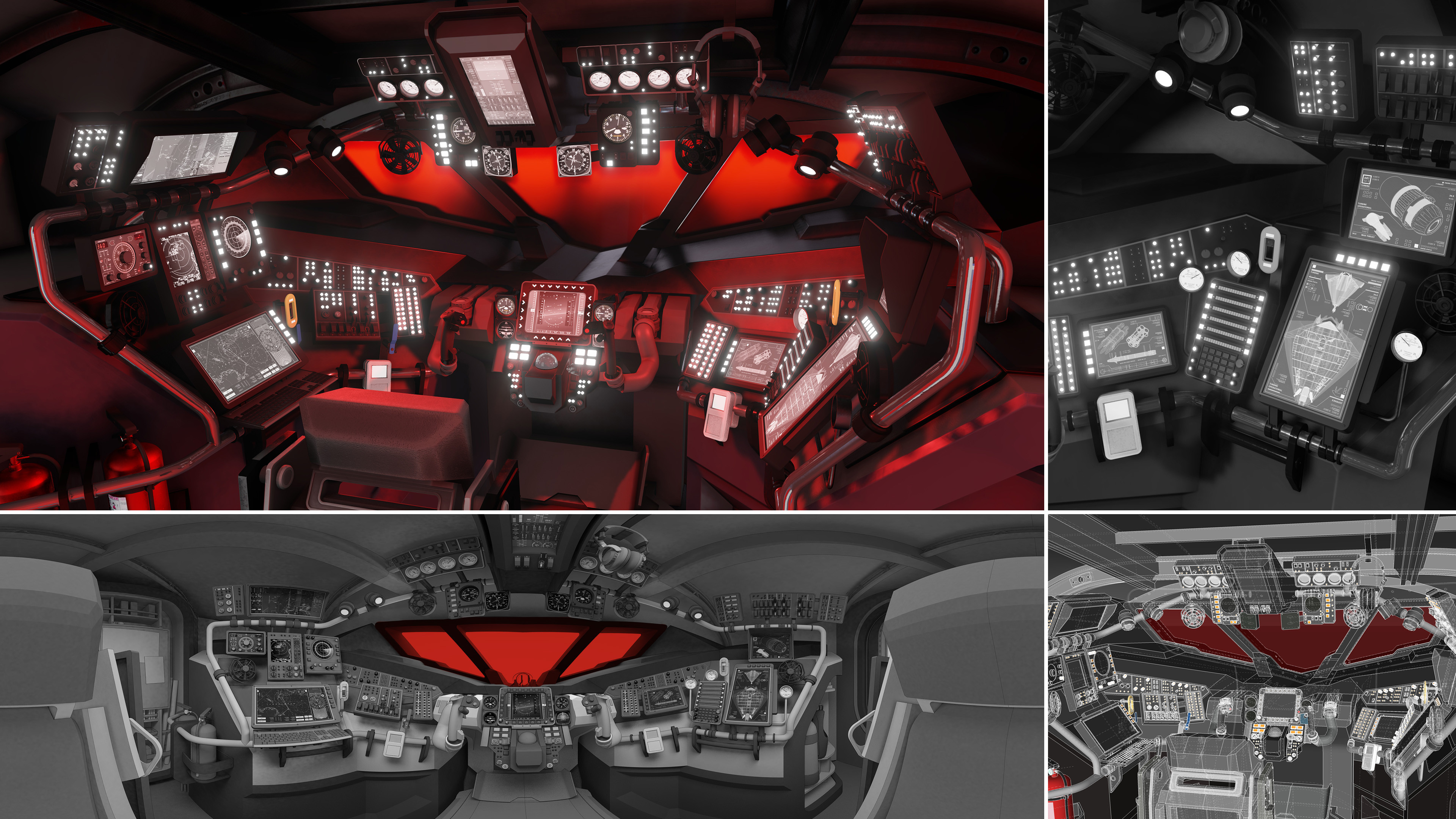Benjamin Donnelly - AQUAMAN Black Manta Sub Cockpit