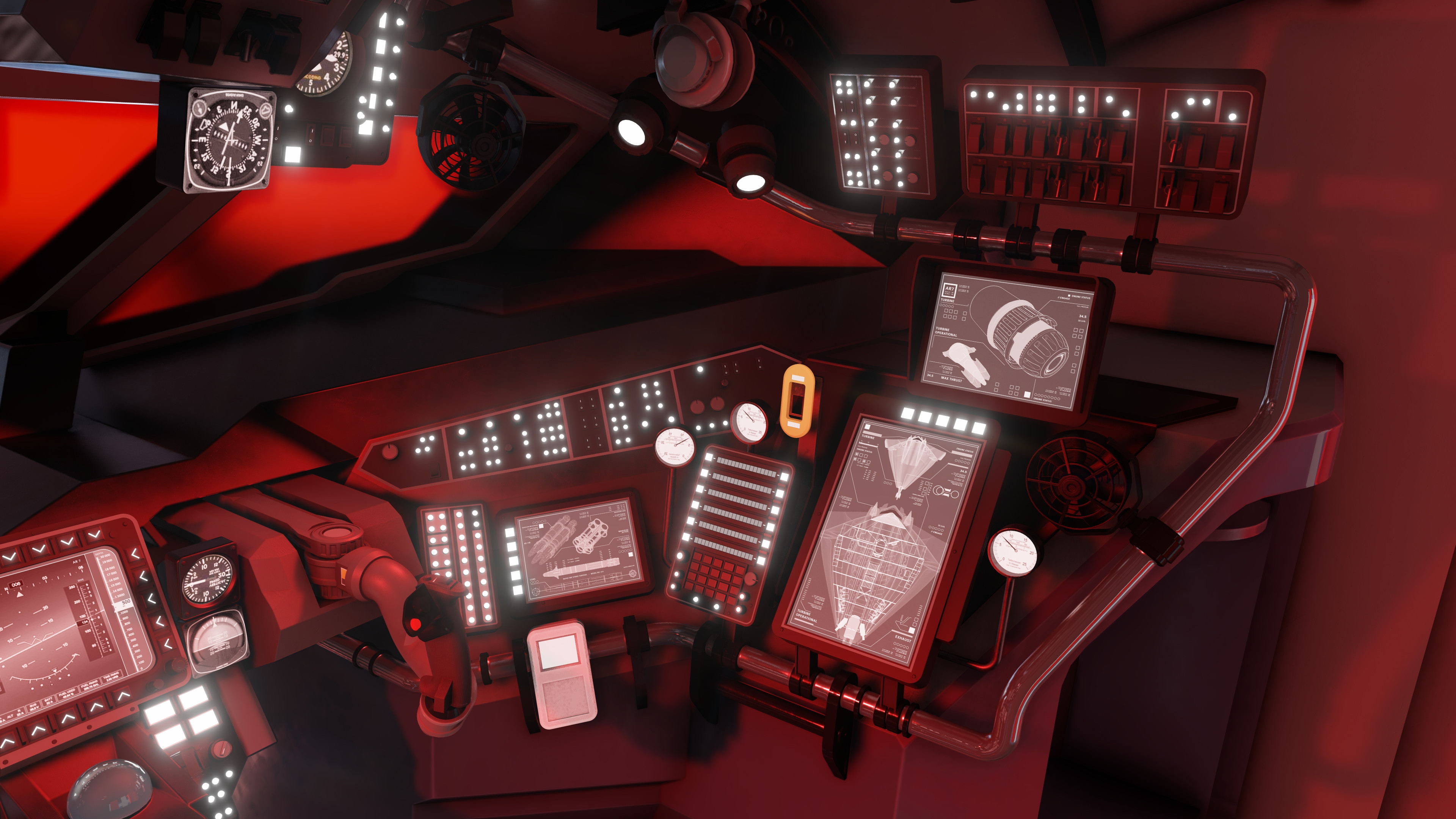 Benjamin Donnelly - AQUAMAN Black Manta Sub Cockpit