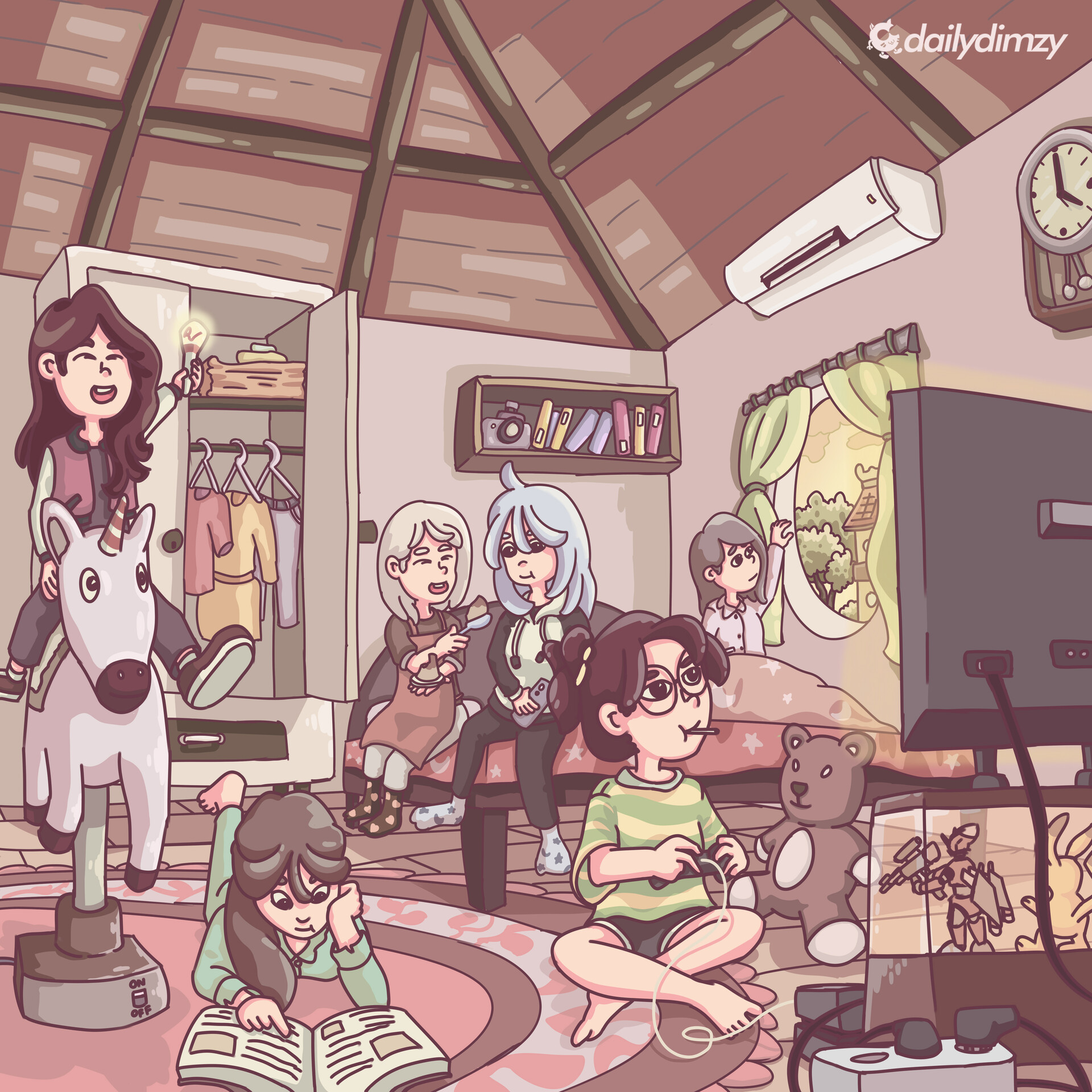 ArtStation - Pajamas Party