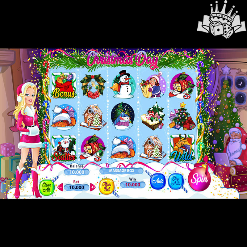 ArtStation - Christmas Themed casino slot