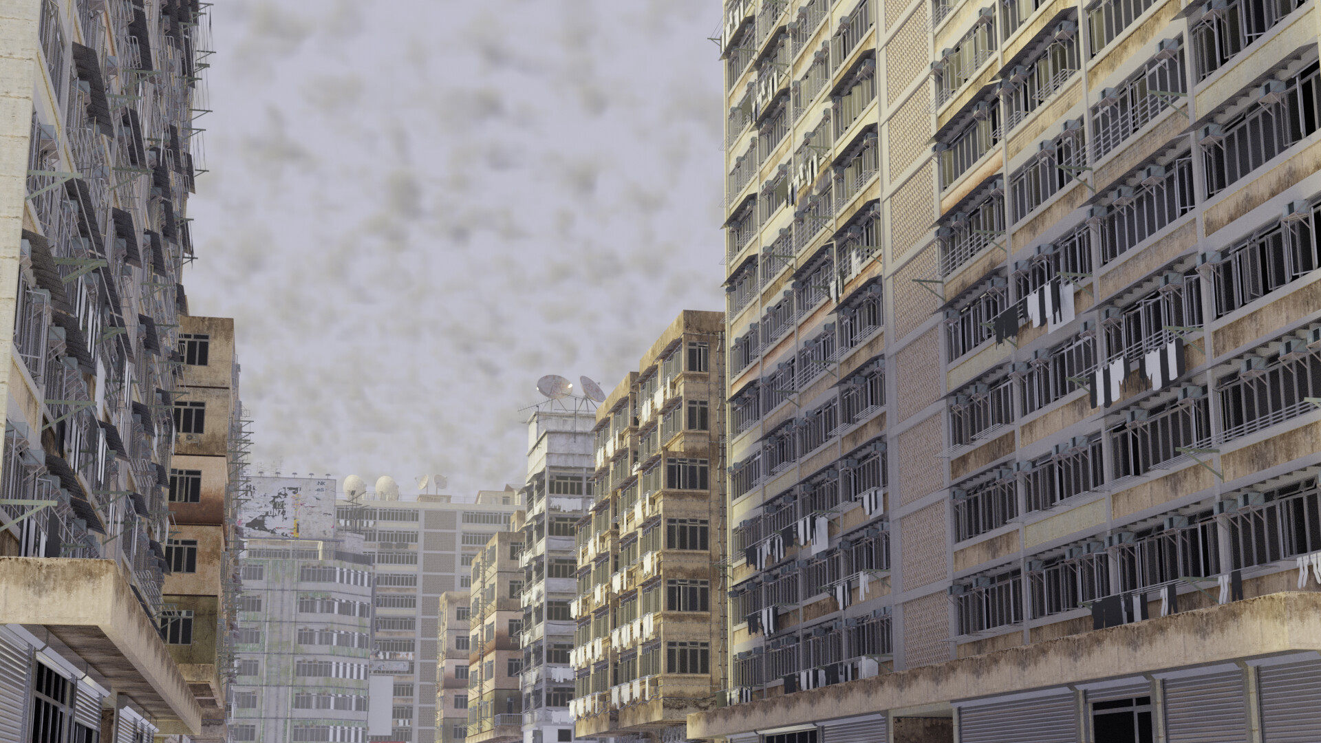 Y01 Graphics - Dystopian Building KitBash Pack Vol.1