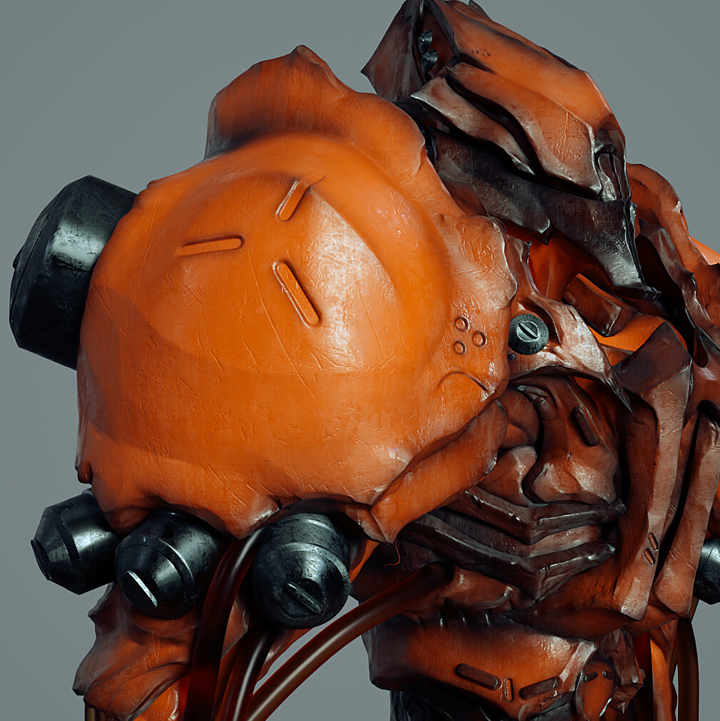 Damien Canderle - Mecha lookdev