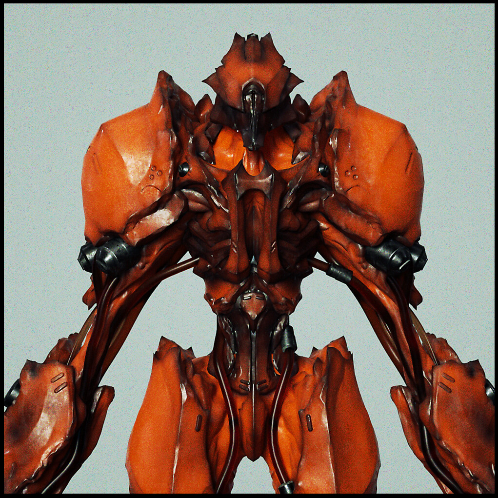 Damien Canderle - Mecha lookdev