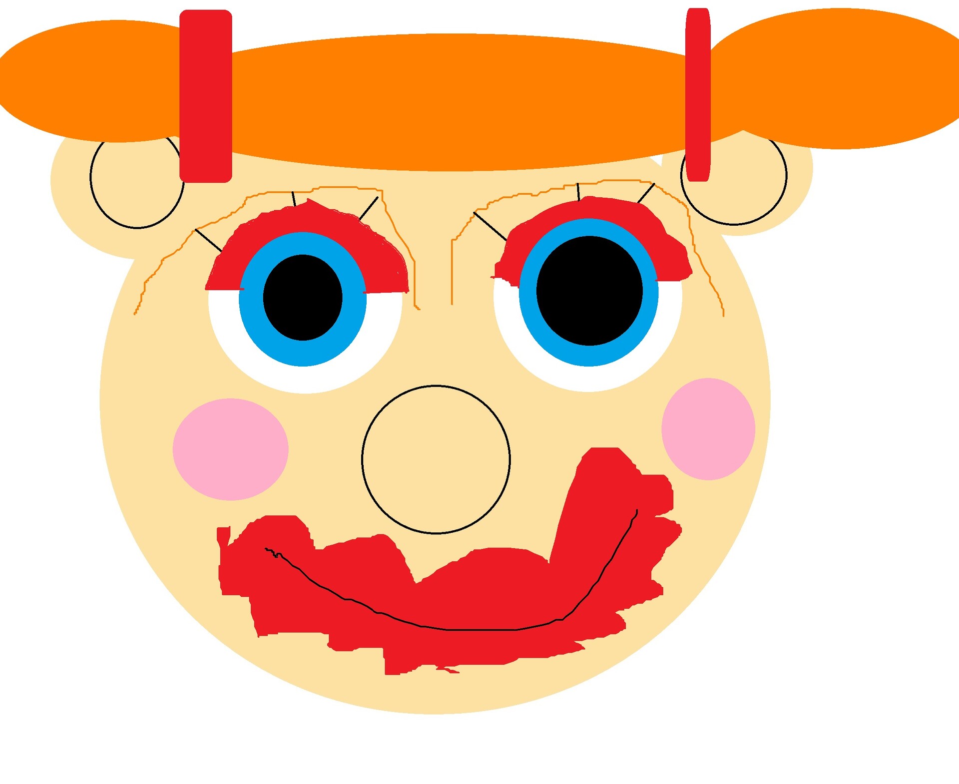 ArtStation - Polly The RagDoll Popkins Character Head And Face(Computer ...