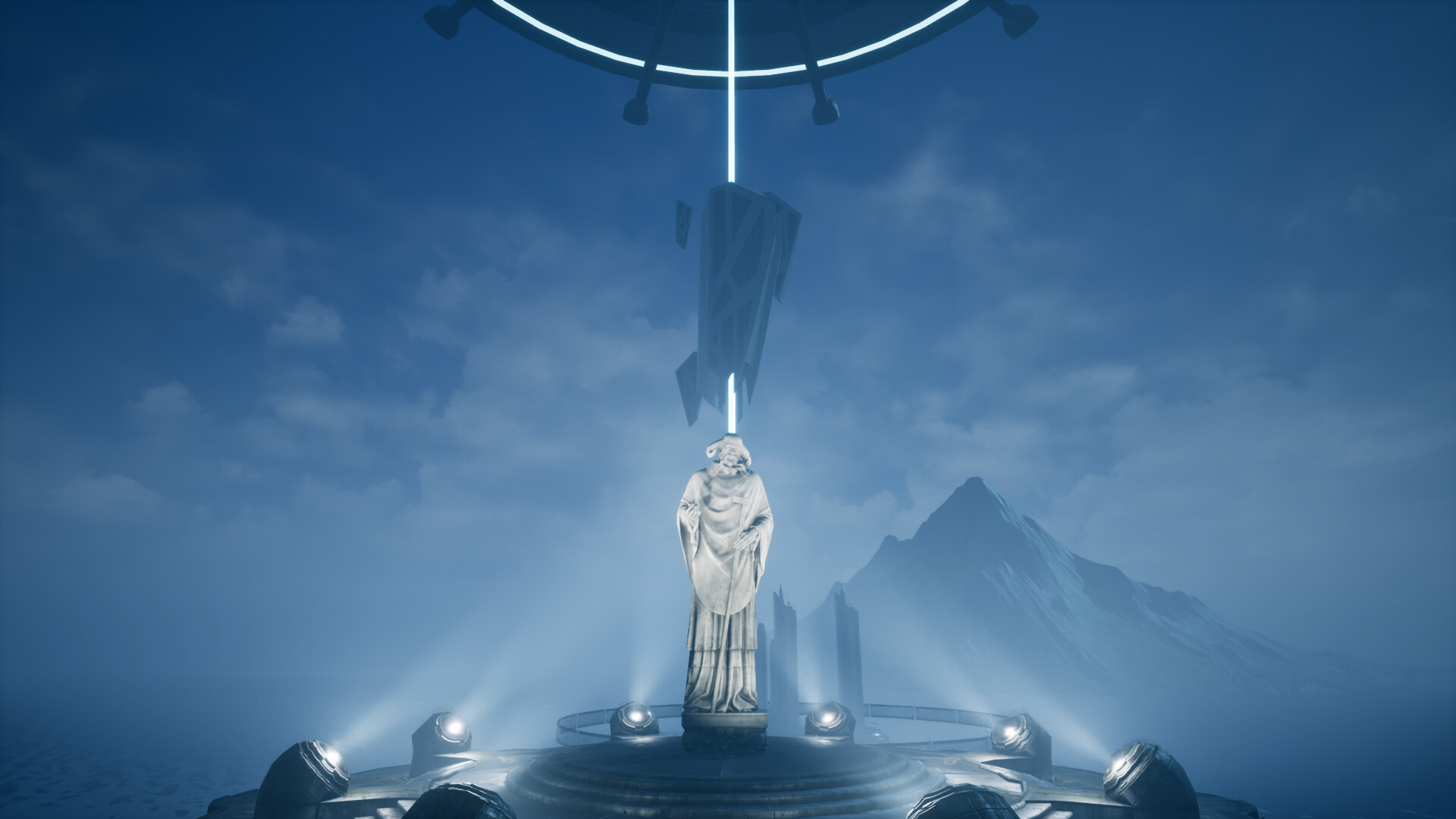 ArtStation - Futuristic Deity Level Design