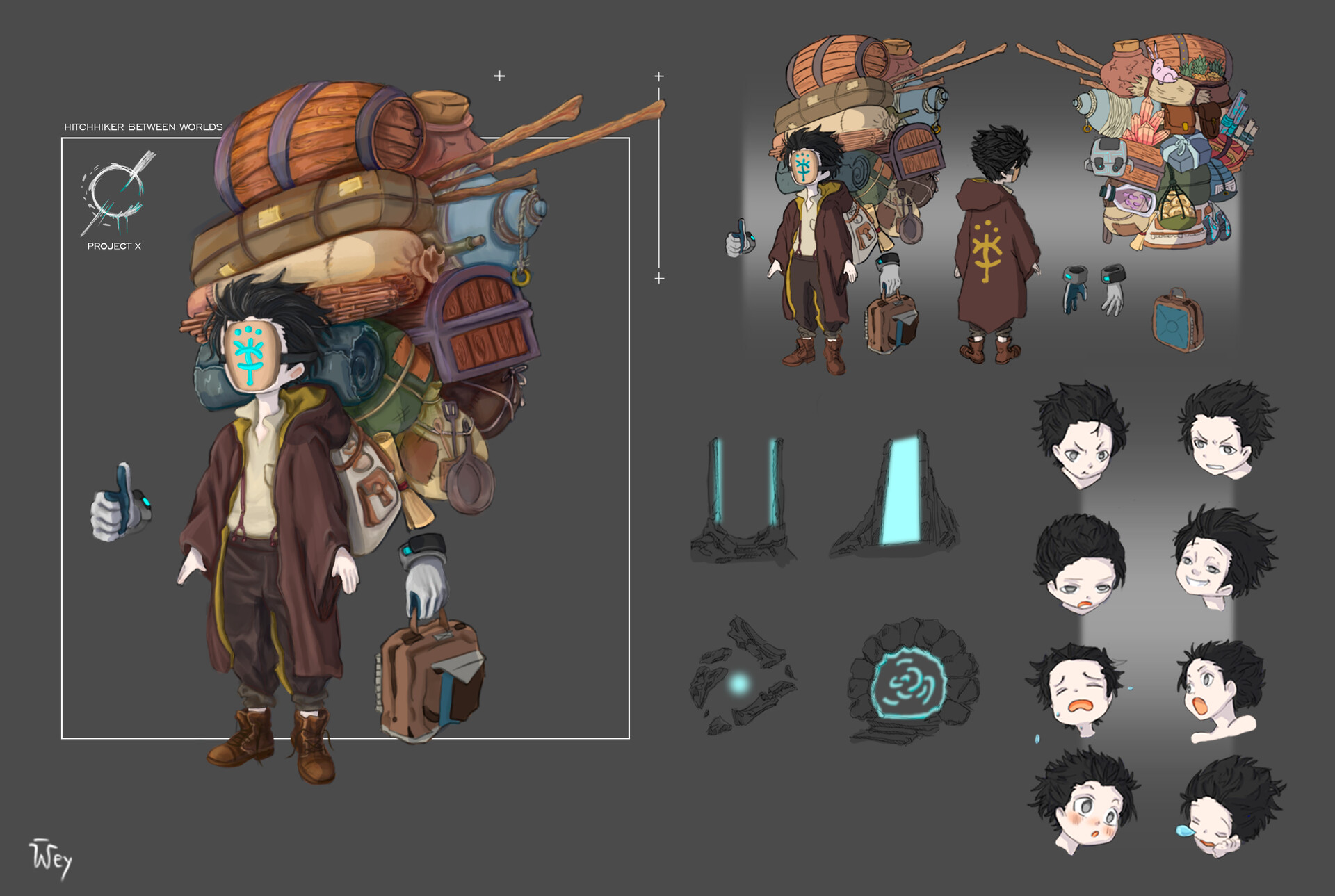 ArtStation - Concept list for PROJECT X