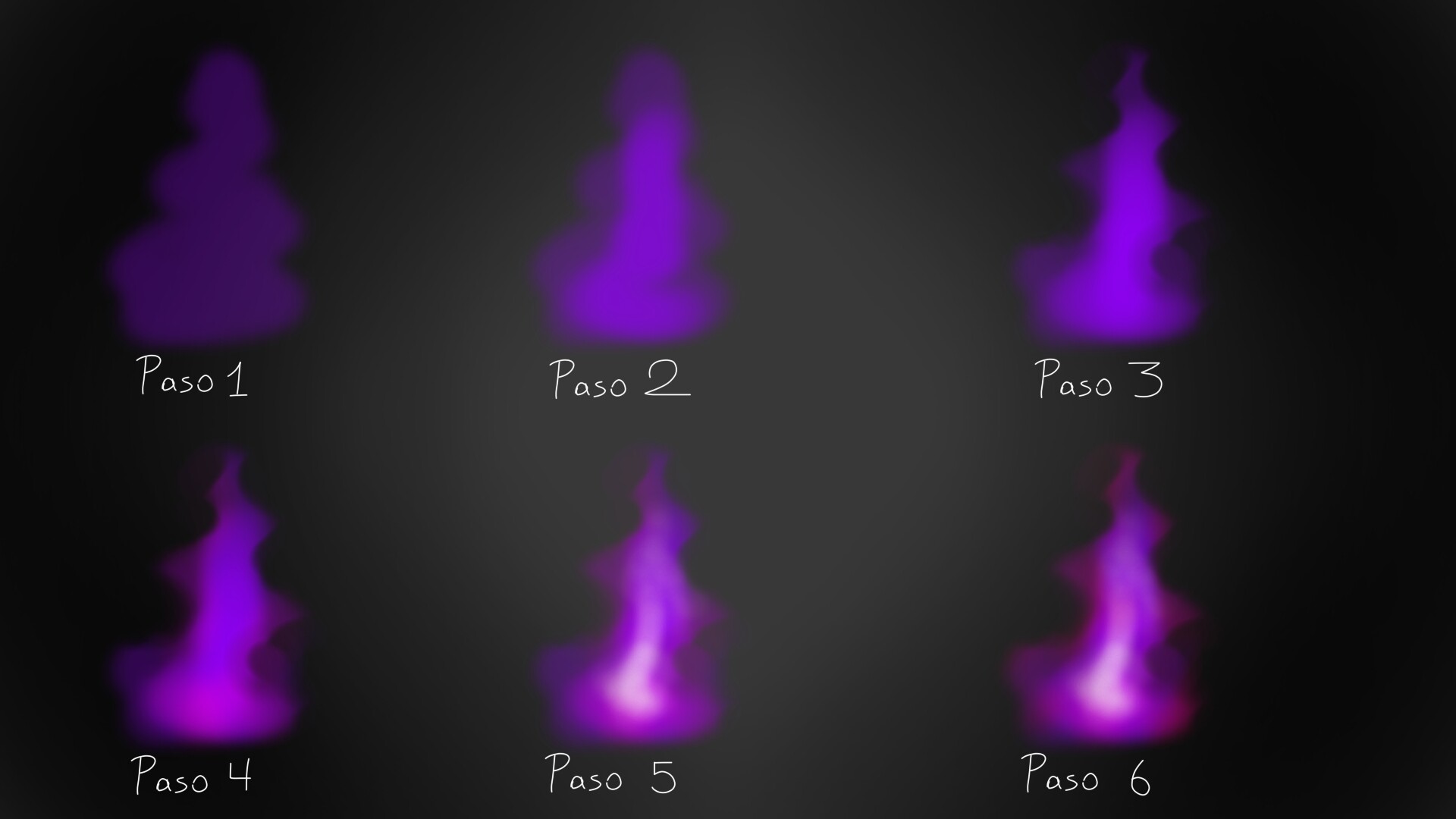 how to draw digital fire