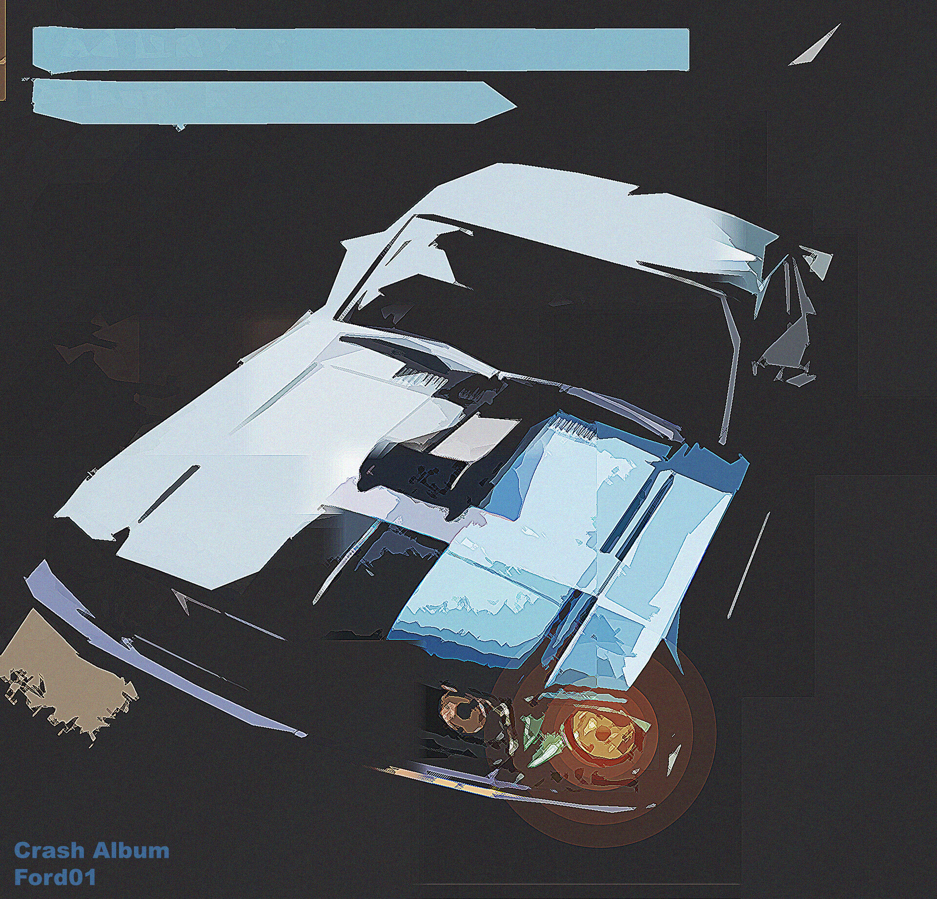 ArtStation - Ford Crash Process (Part 4)