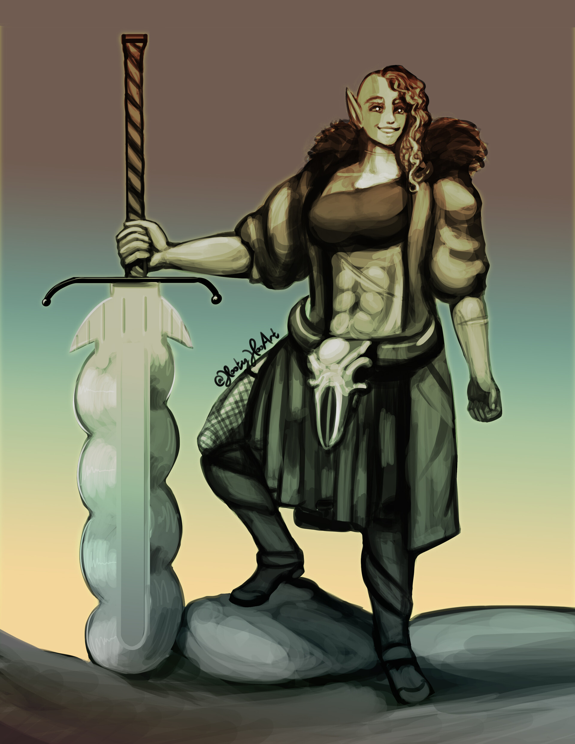 ArtStation - Anna 2019 concept