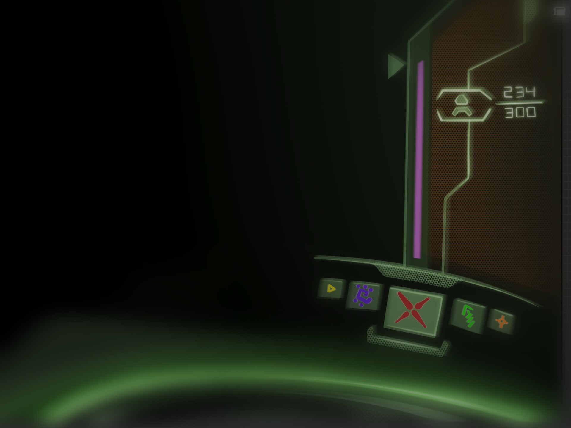 Niko Gkotsis - New Samus Aran visor HUD in 4K