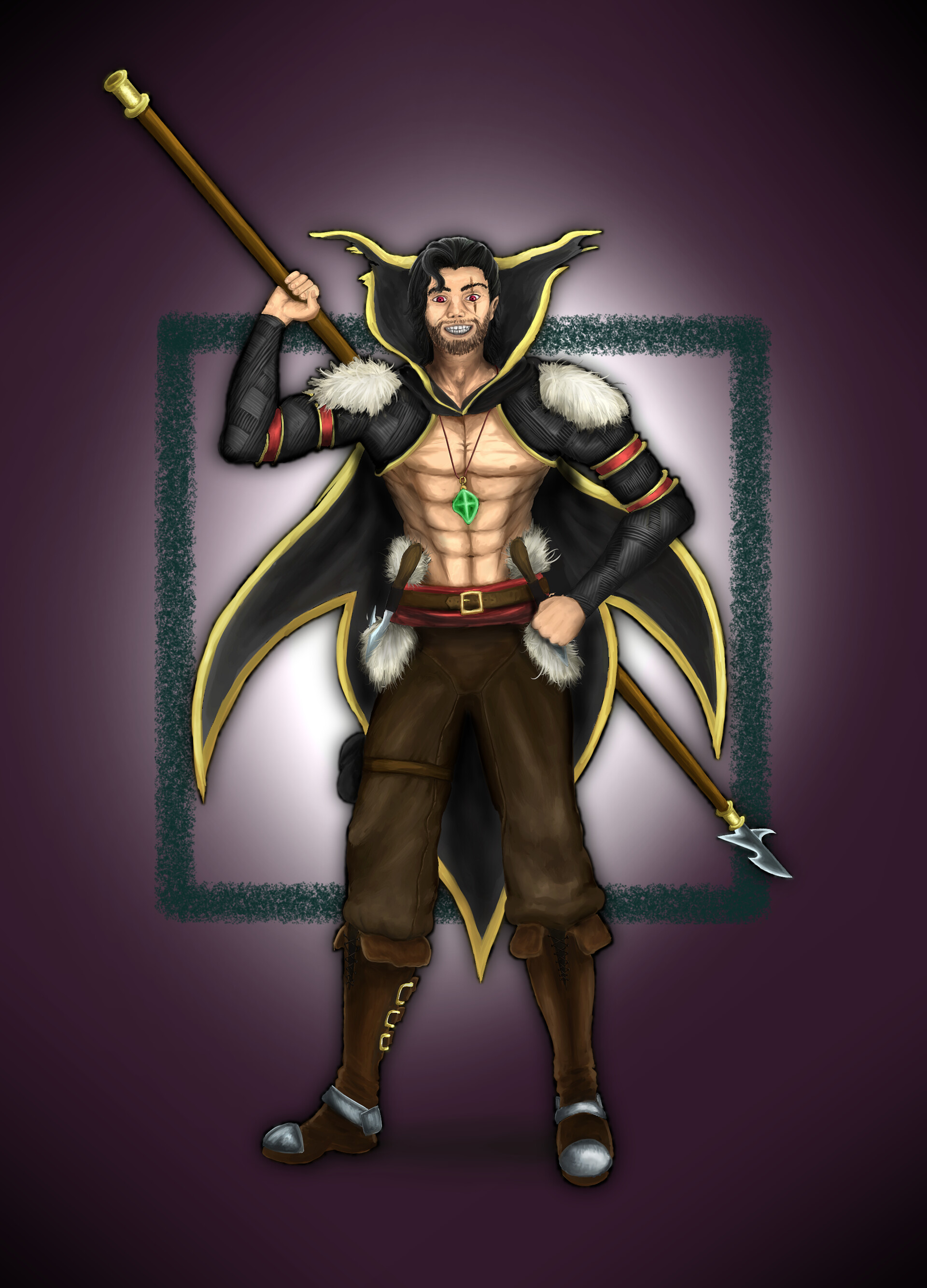 ArtStation - Sora Avarosa the Human Barbarian | DnD Character