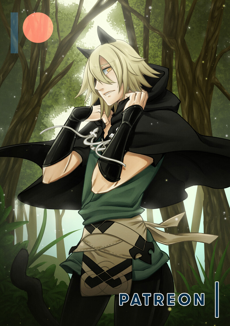 ArtStation - Cursed Cat