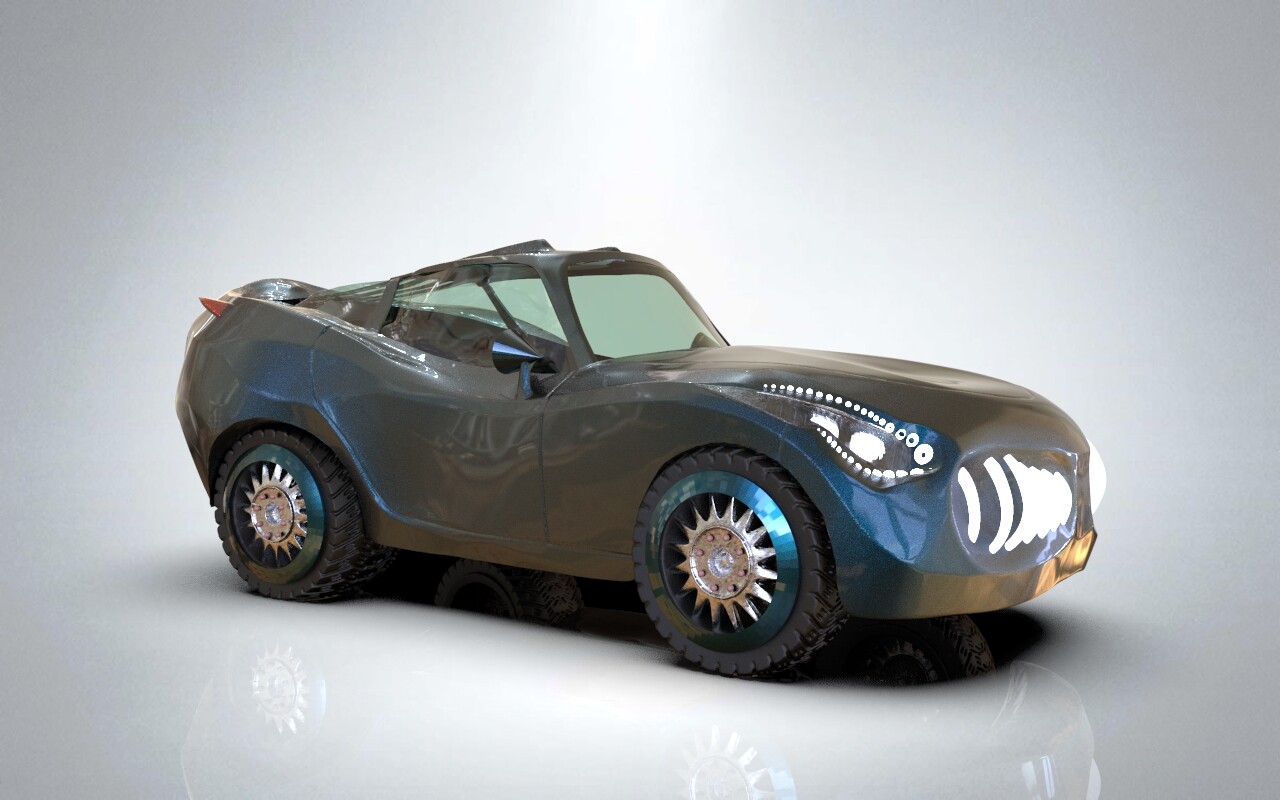 ArtStation - My 3D Concept Car
