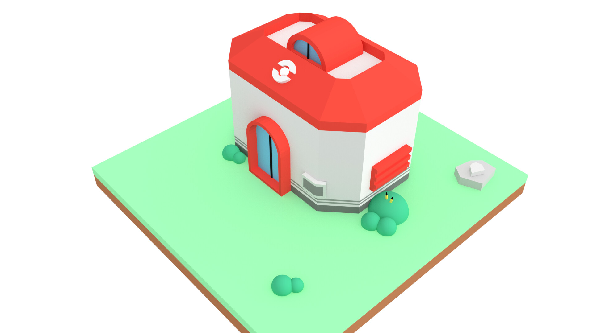 ArtStation - Pokémon Center - 3D Model