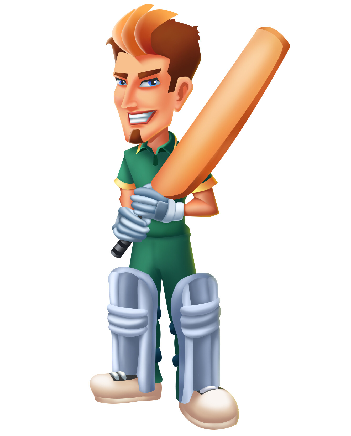 ArtStation - Cricket Characters Concept.