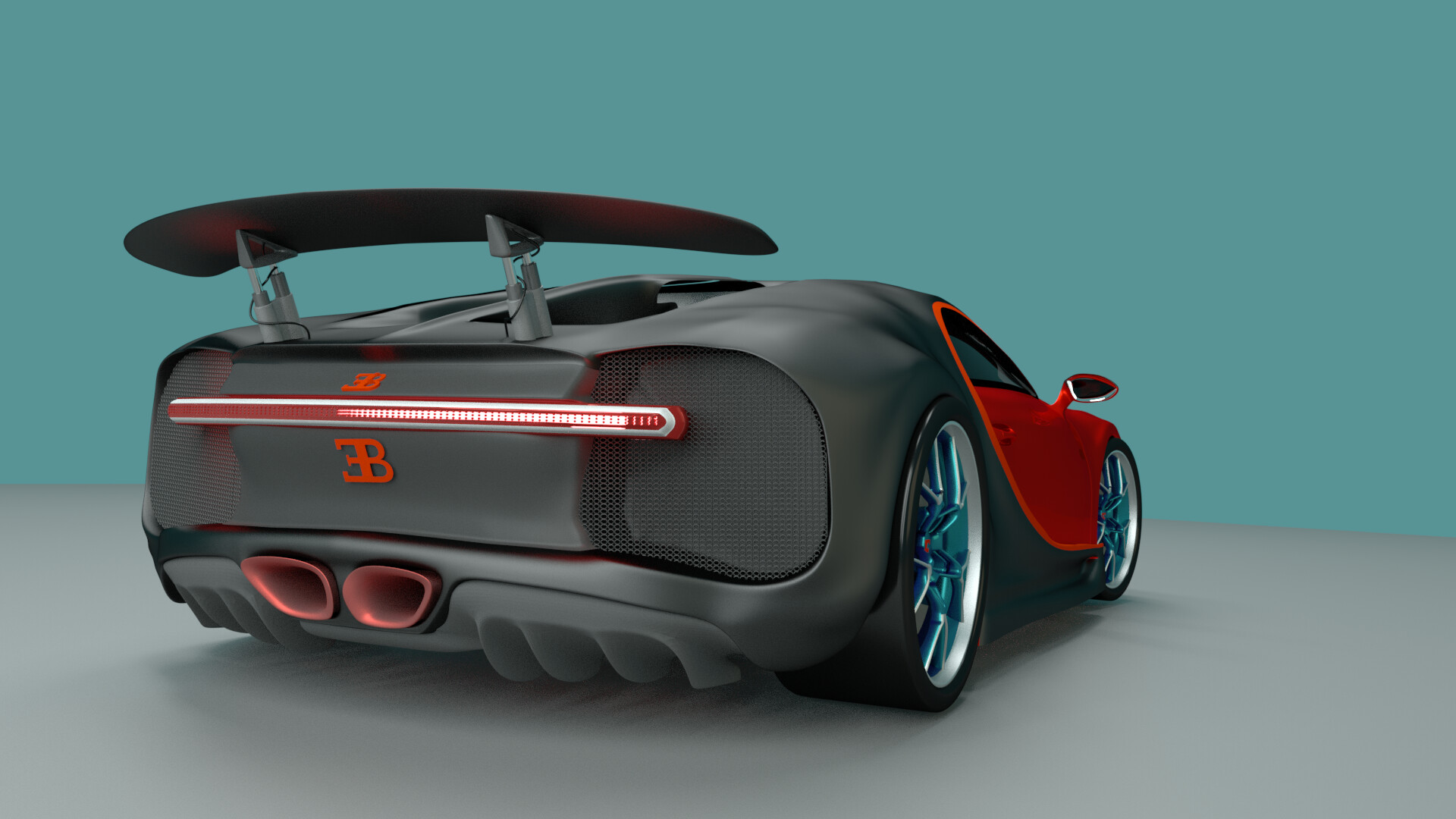 ArtStation - Bugatti 3d