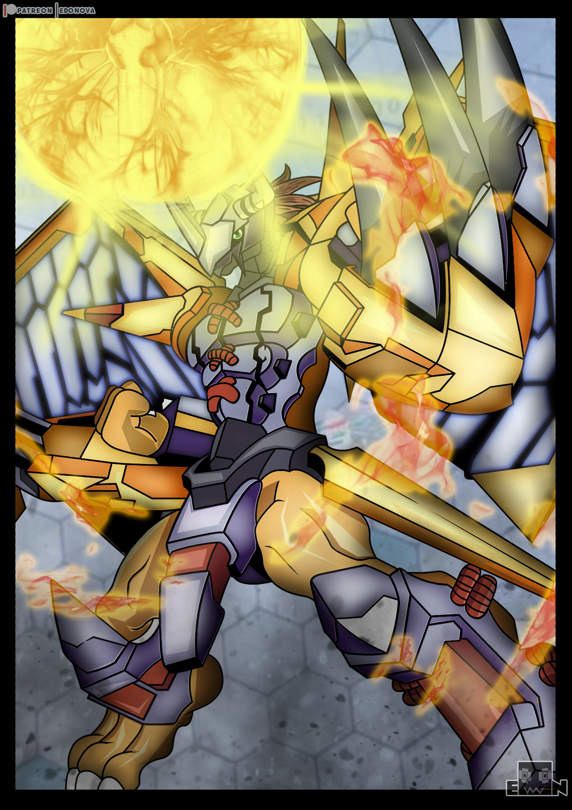 ArtStation - WarGreymon