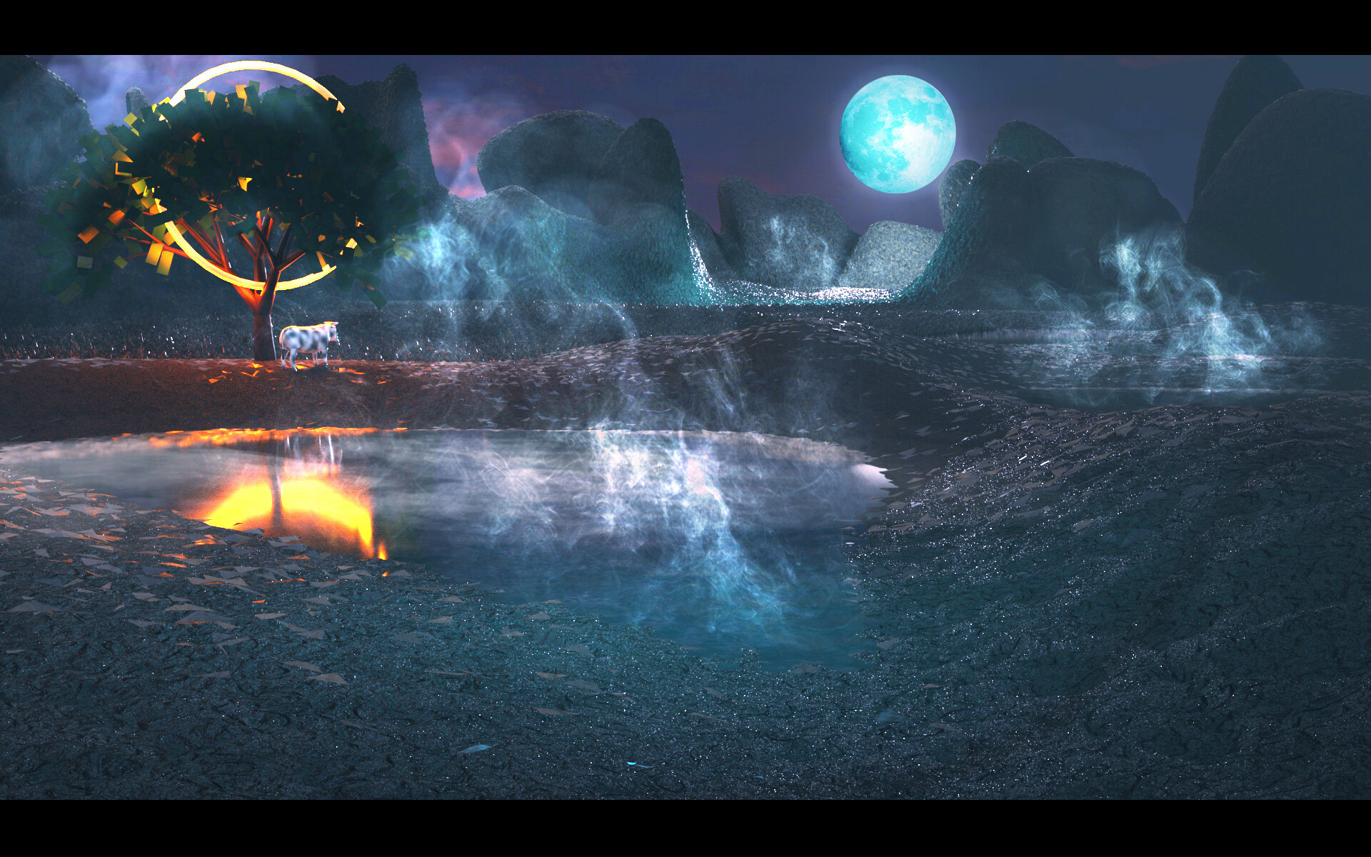 ArtStation - The magic mountains