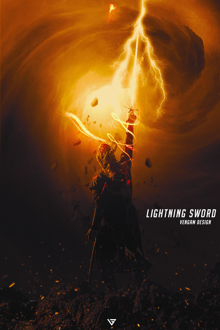 ArtStation - Lightning sword