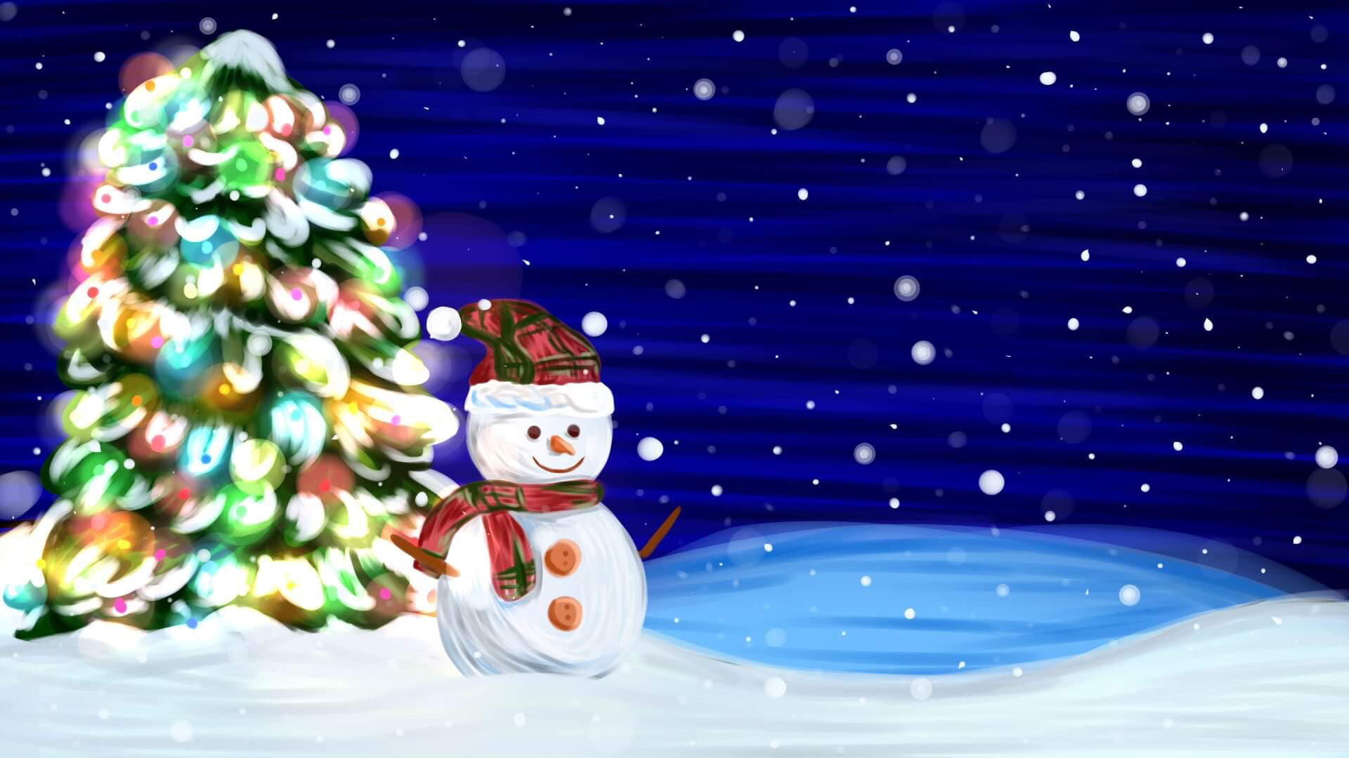 ArtStation - Snowy theme