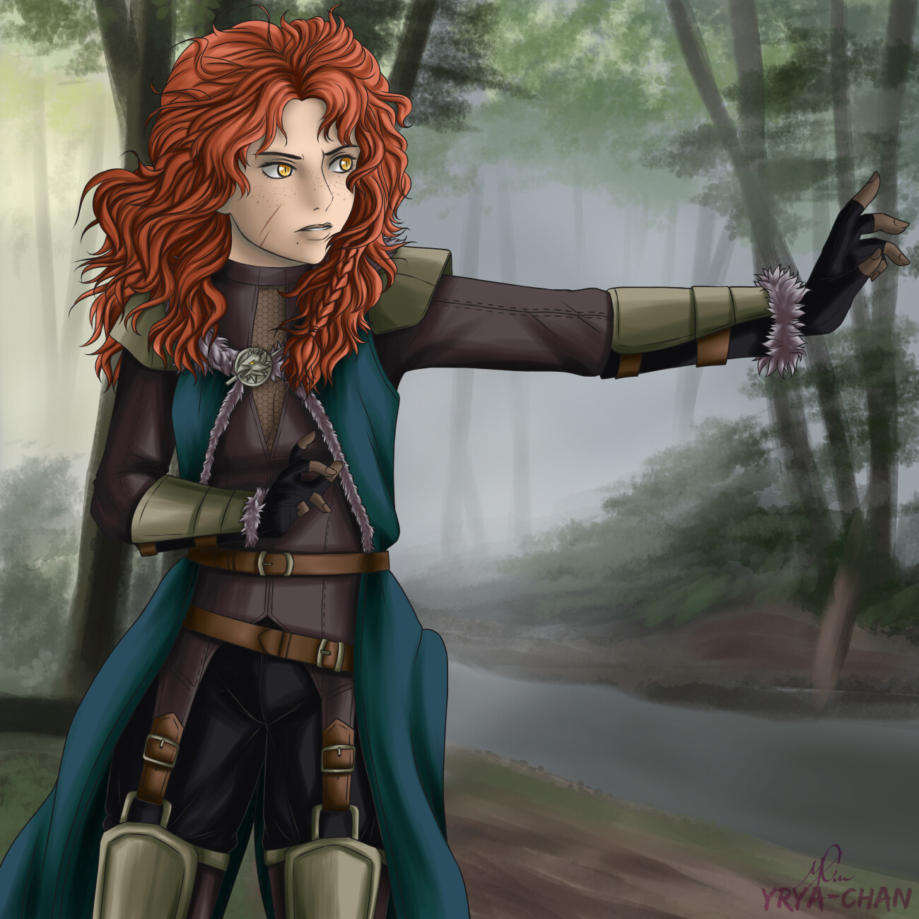 Sonia M Freiyana Witcher Oc