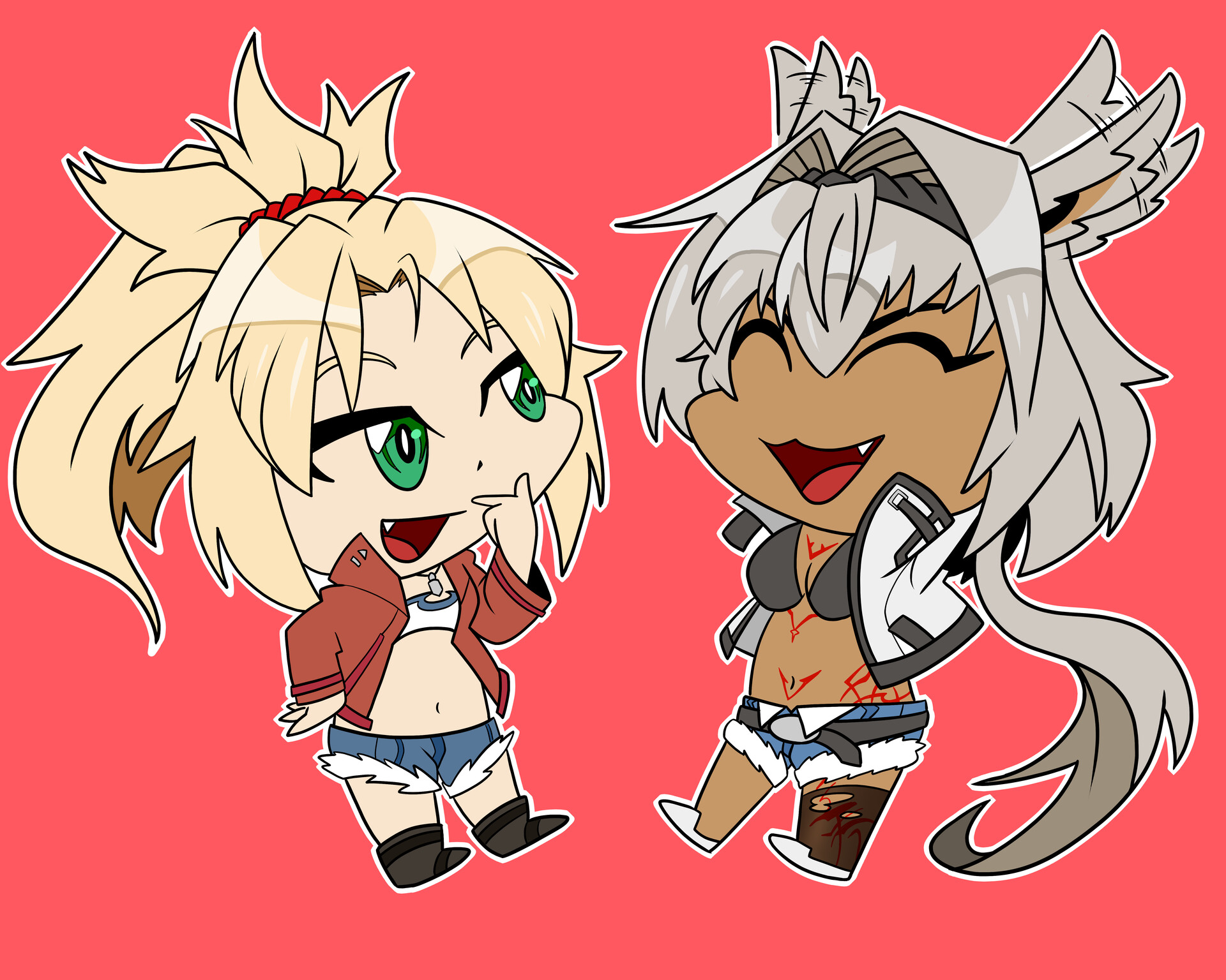 ArtStation - Rowdy chibis