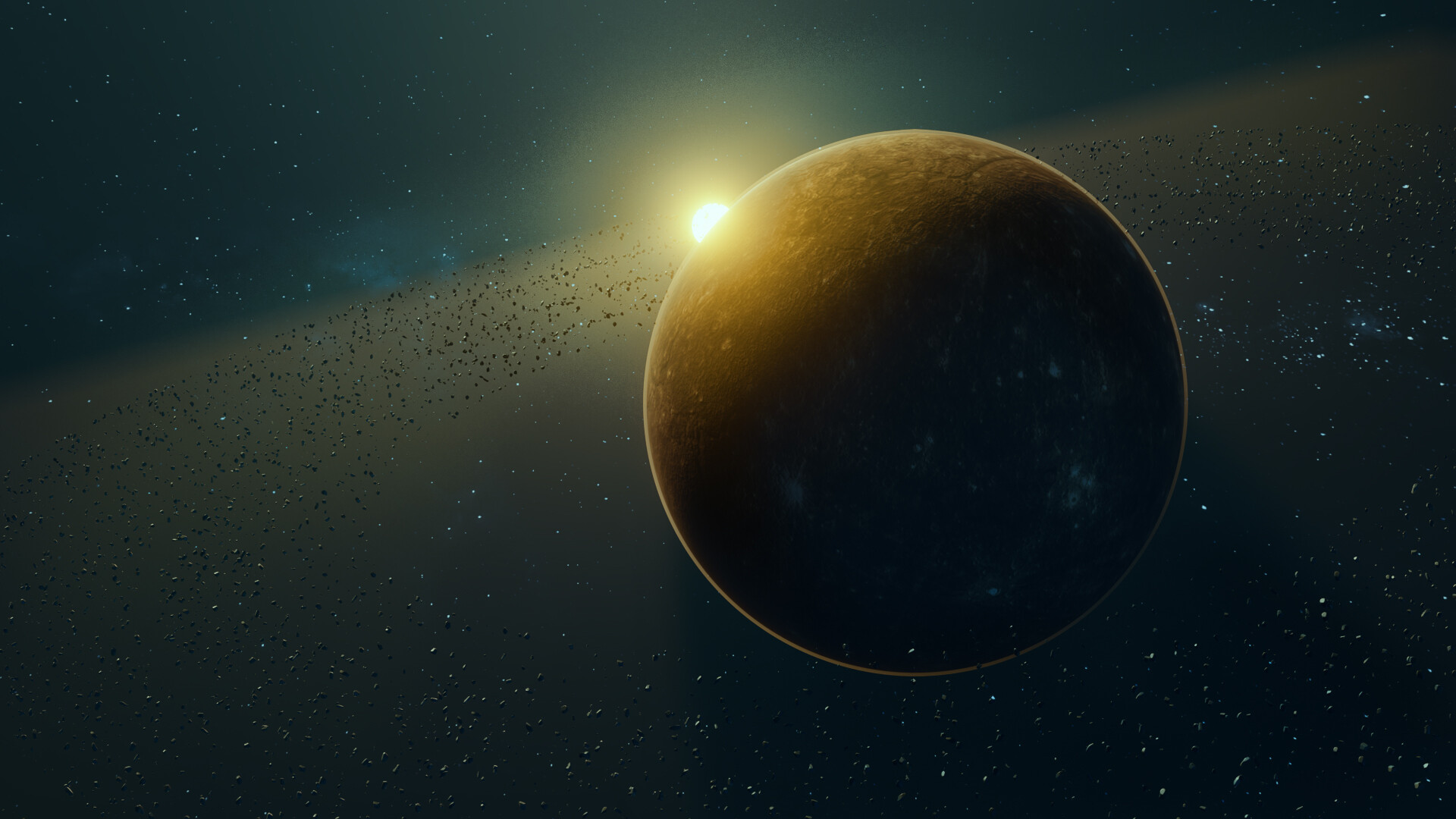 ArtStation - Planet Blender Eevee