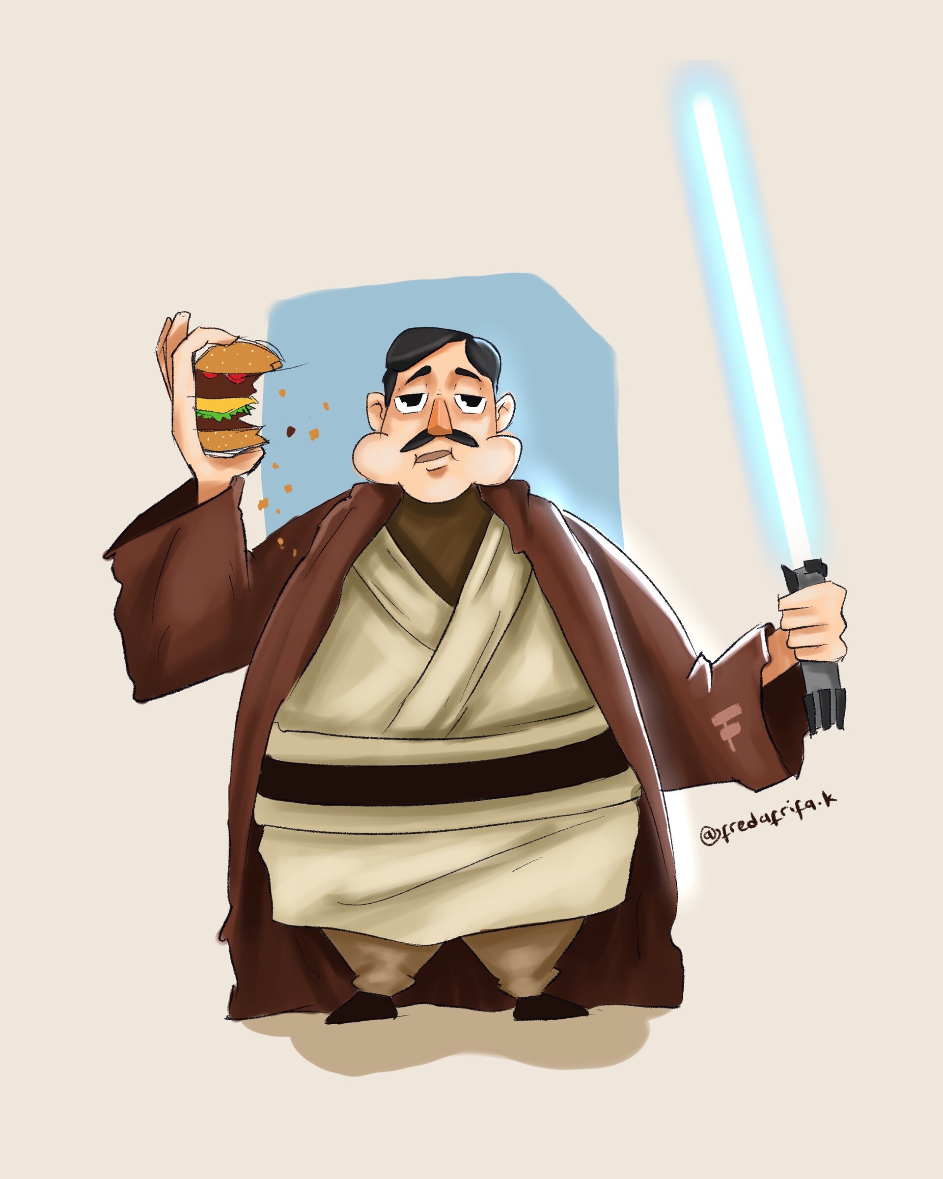 ArtStation - Thick Jedi