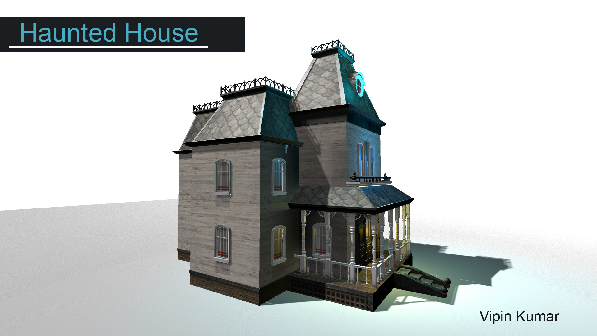 ArtStation - Haunted-house