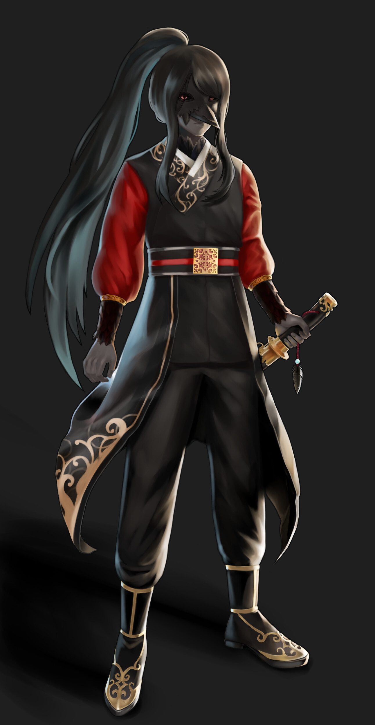 ArtStation - samjok o (three legs bird)