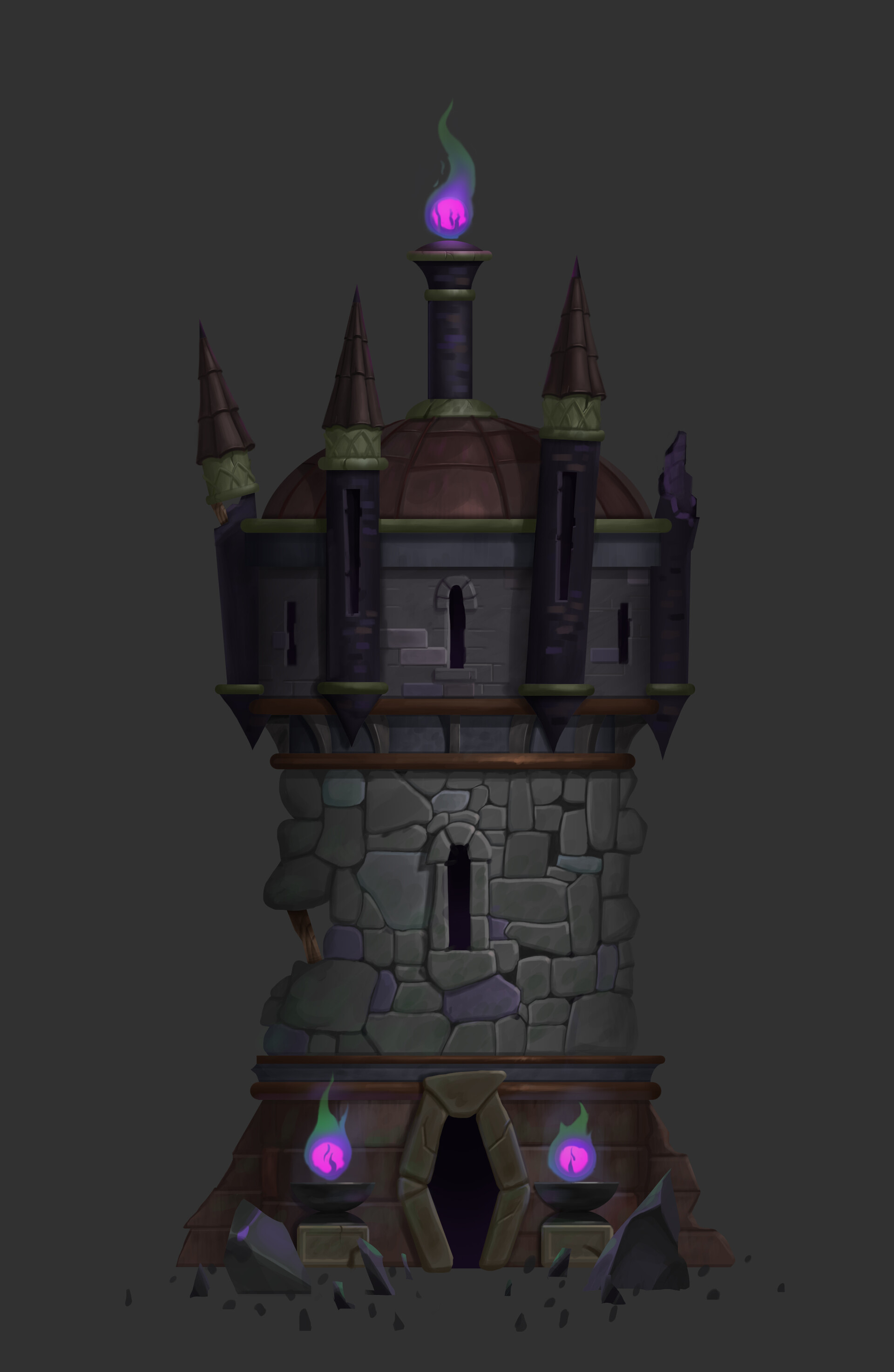 ArtStation - Warlock Tower